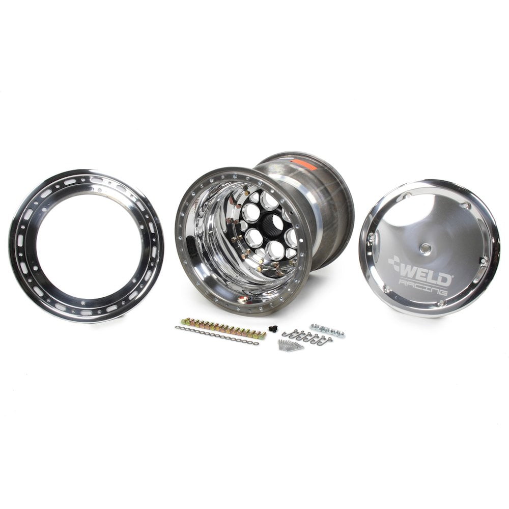 Weld Racing 15x18 42 Spline 7in BS Bead-Loc w/Cover - Walmart.com