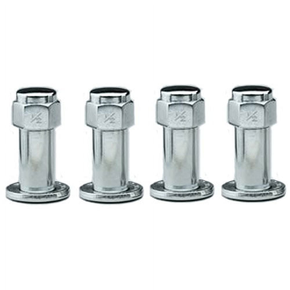 Weld Racing 601-1416 1/2-20RH Closed End Lug Nut Kit, (Pack of 4 ...