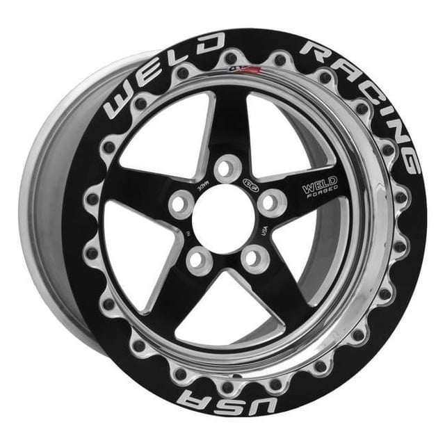 Weld Racing 71Mb510B75F Street Rt-S Series S71 Beadlock 15"X10" Wheel ...