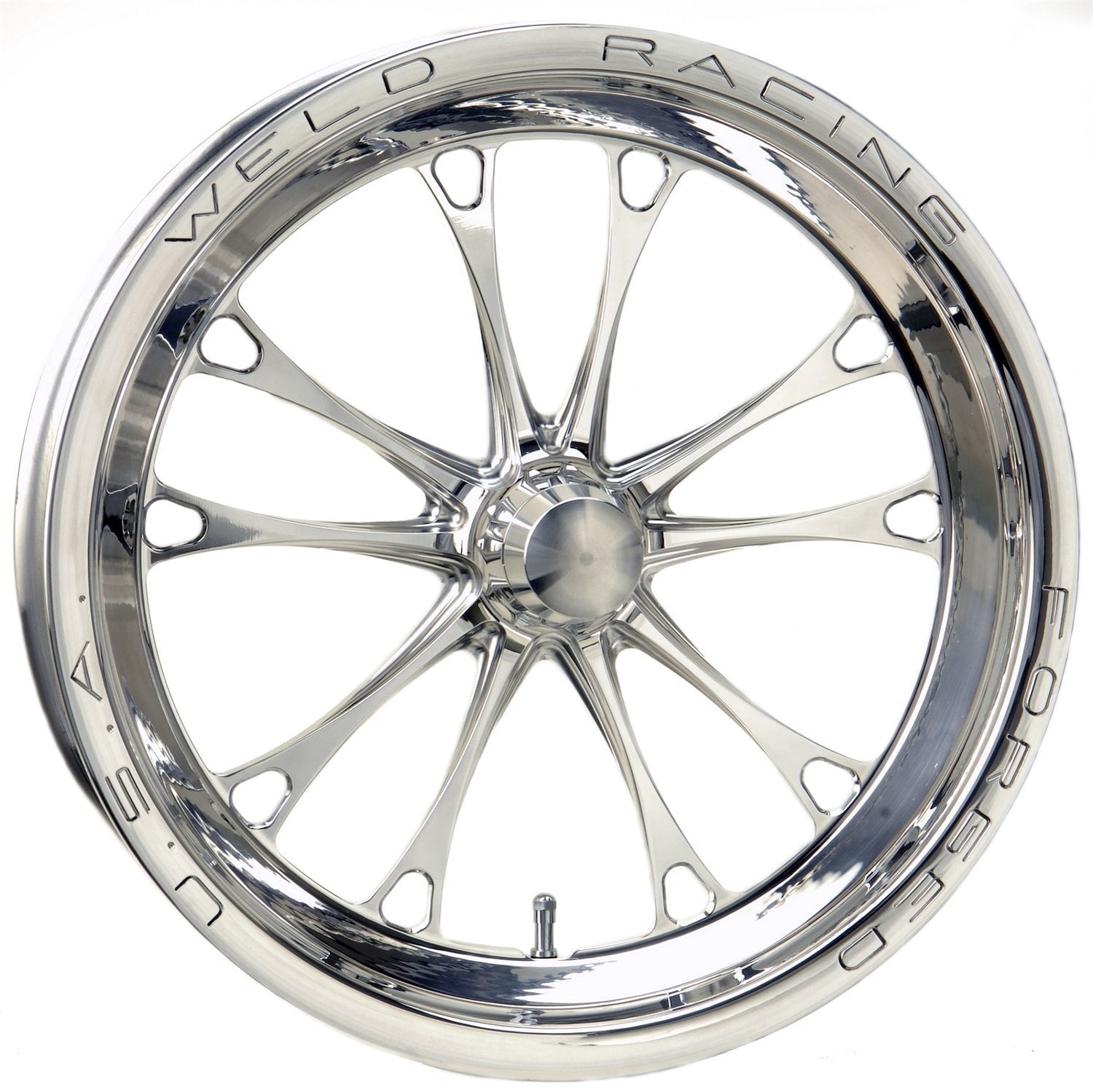Weld V-Series 1-Piece 15x3.5 Polished Wheel - Walmart.com