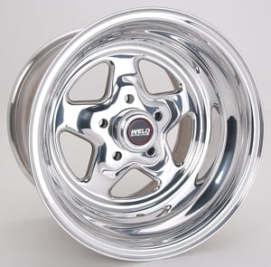 Weld Racing 96-512212 15 x 12 in. Pro-Star Wheel, 6.5 in. Back Spacing ...