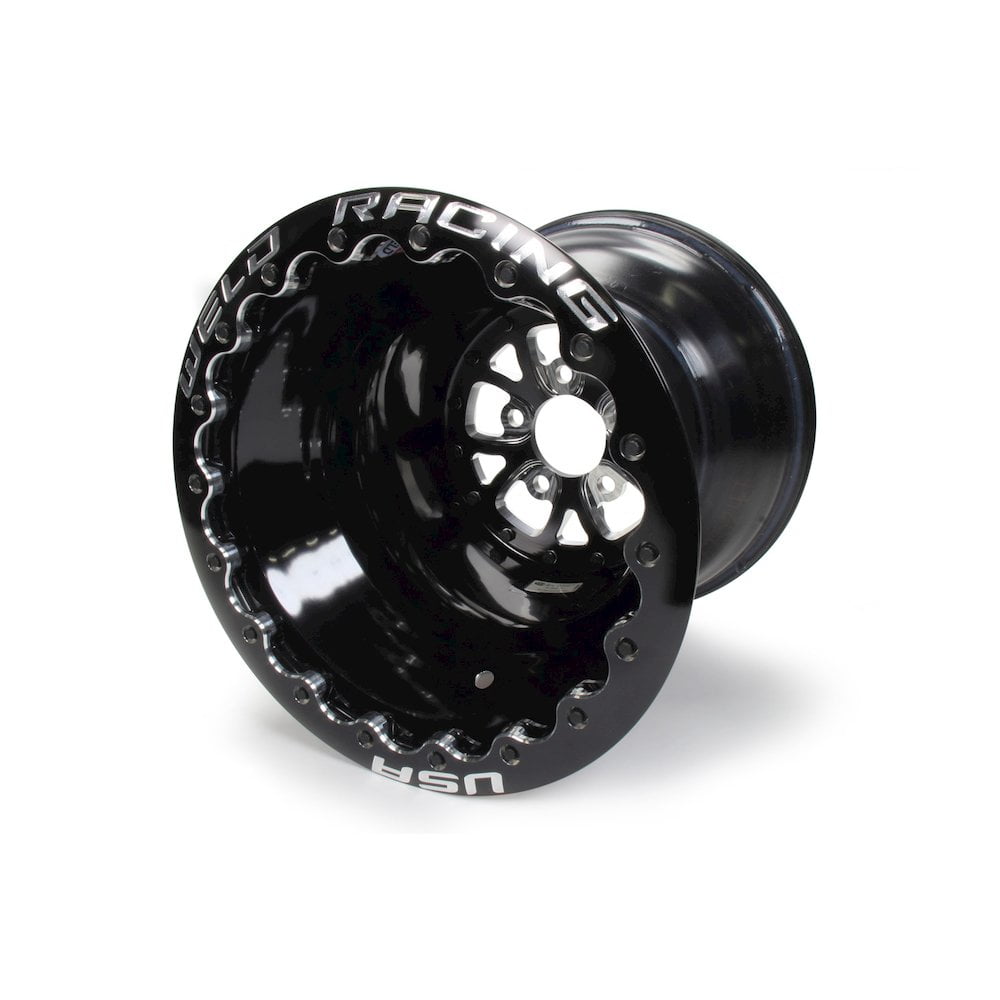Weld Racing V-Series Drag Wheel Blk 16x16 5x4.75 5.0 BS - Walmart.com