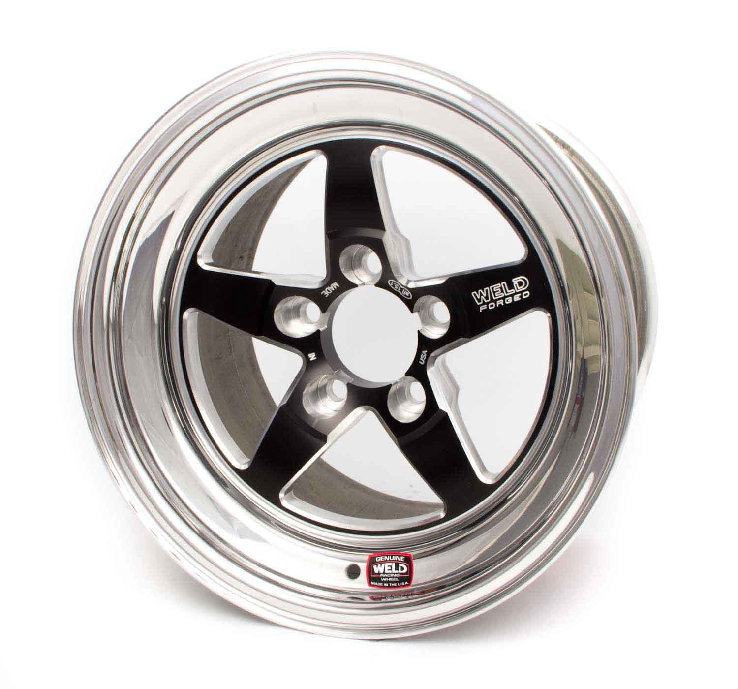 Weld S71 17x11 / 5x4.75 BP / 7.7in. BS Black Wheel (High Pad) - Non ...