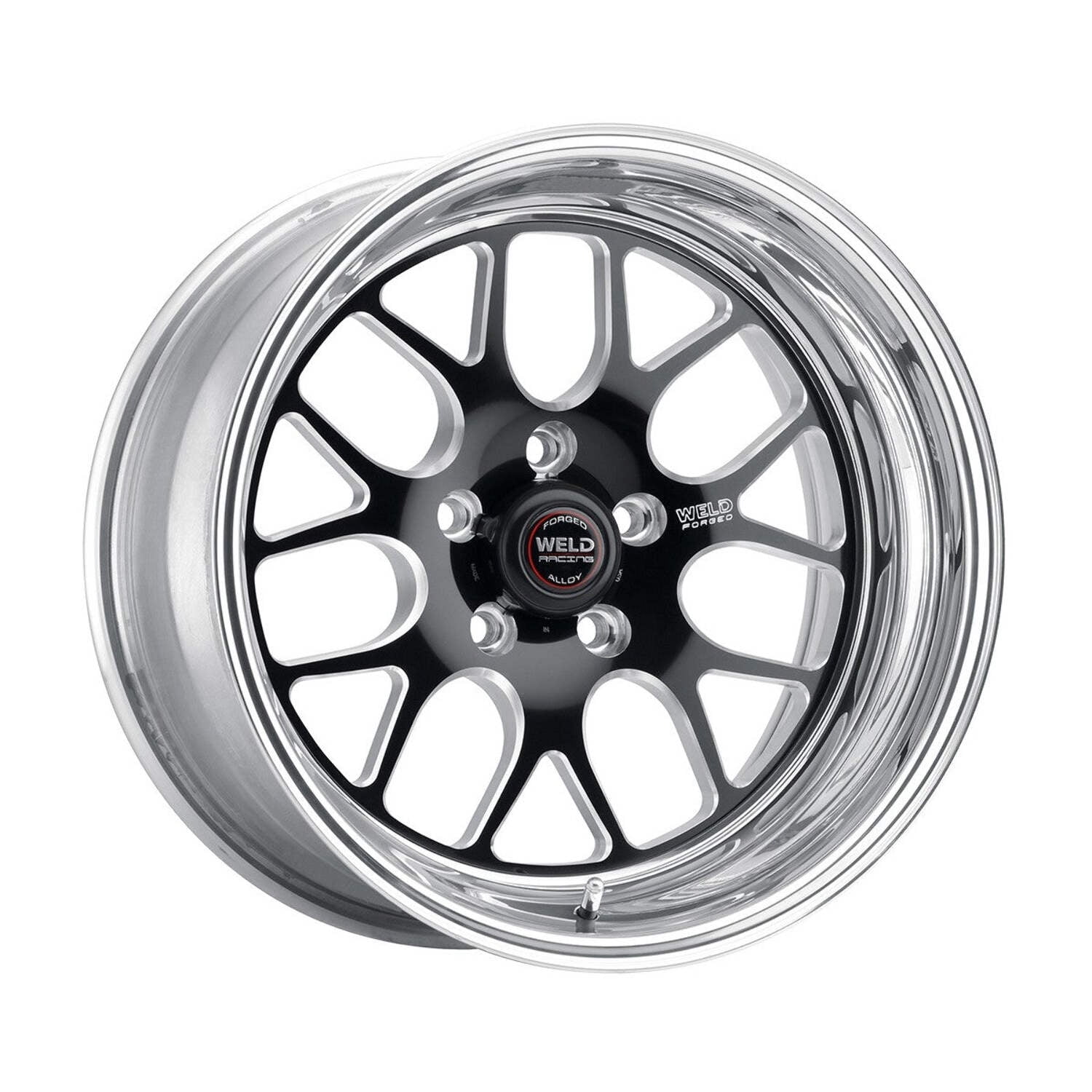 Weld S77 15x10 Polished Wheel with Black HD Beadlock - Walmart.com