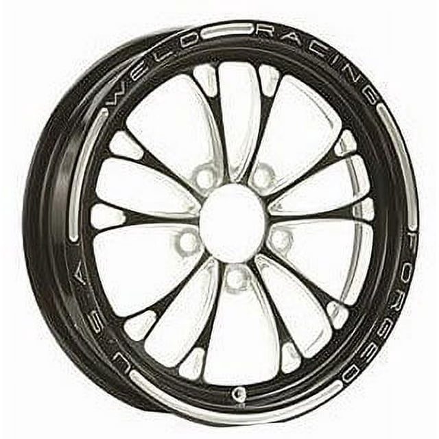 Weld V-Series 1-Piece 15x3.5 / 5x4.75 BP / 2.25in. BS Black Wheel - Non ...