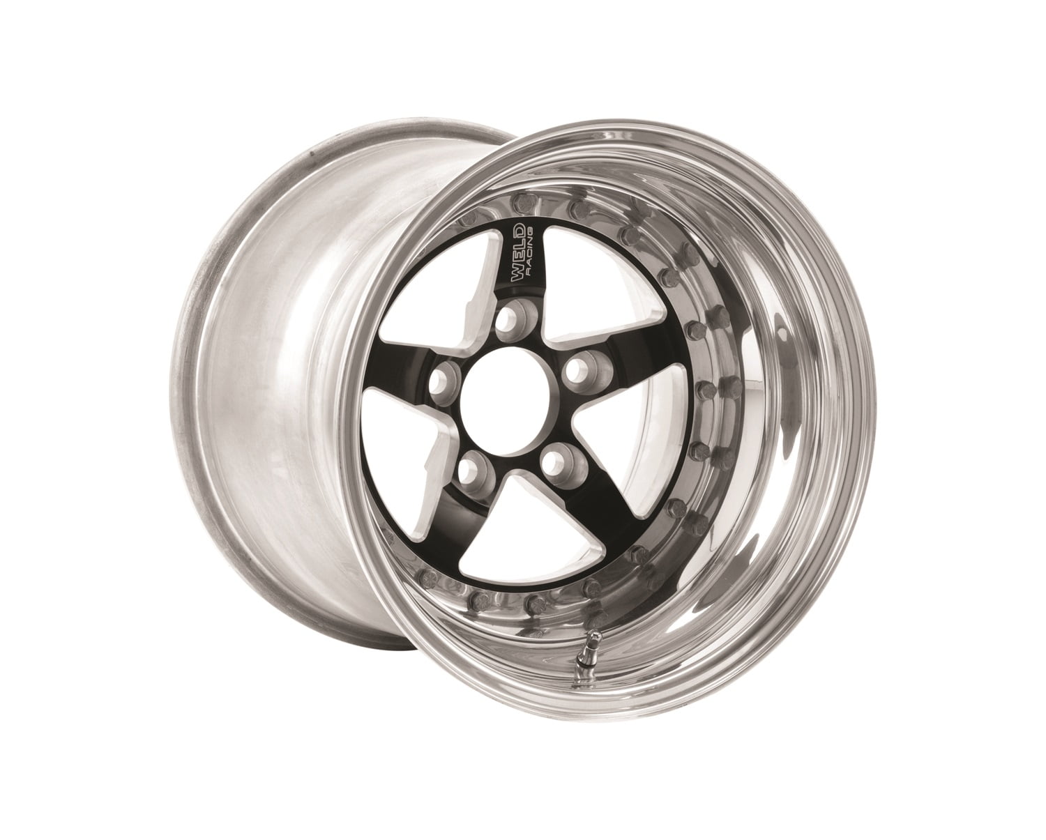 Weld Weldstar 15x5 / 5x4.75 BP / 2.5in. BS Black Wheel - Non-Beadlock ...
