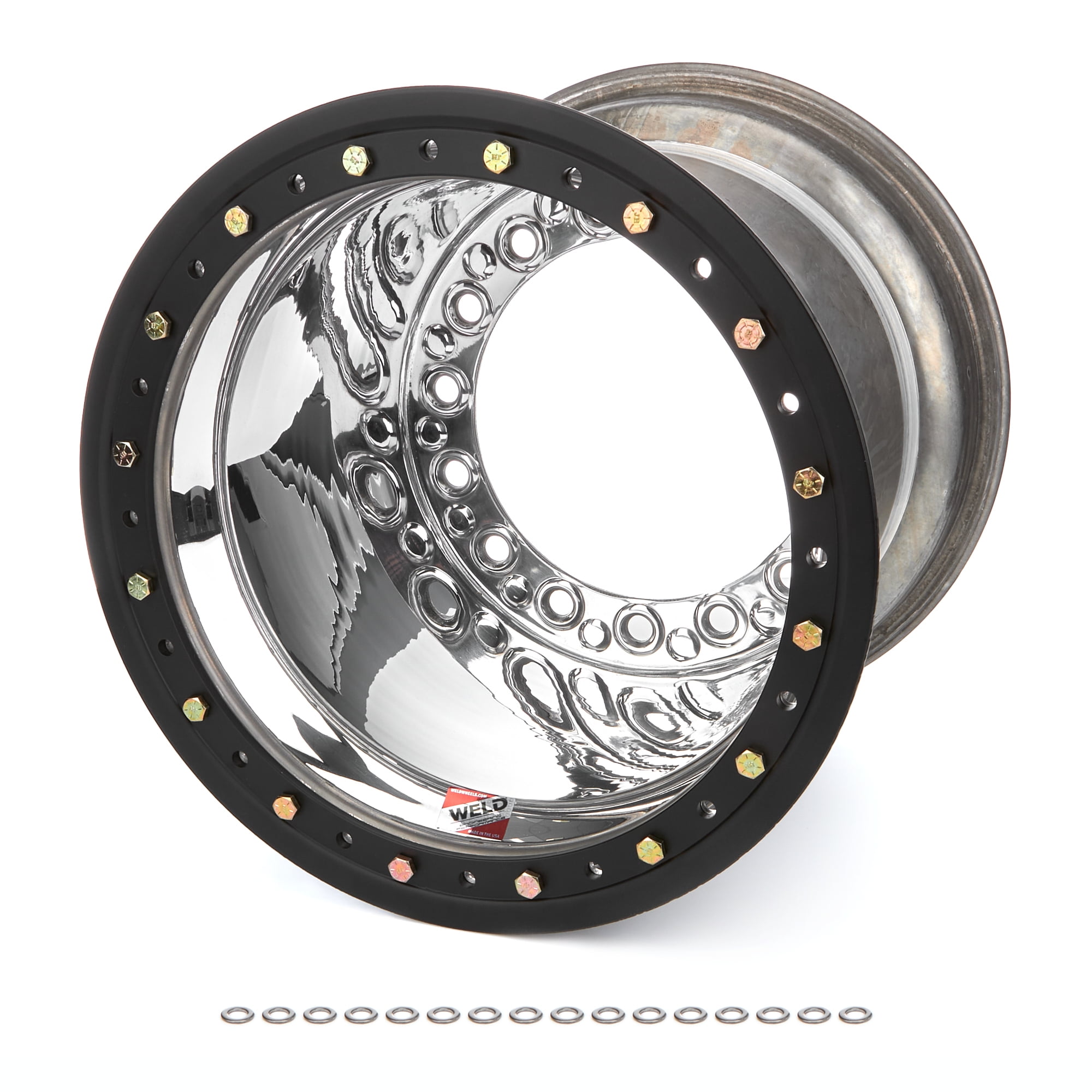 Weld Wide 5 XL Direct MT 15x14 / 5x10.25 BP / 3in. BS Polished Assembly ...