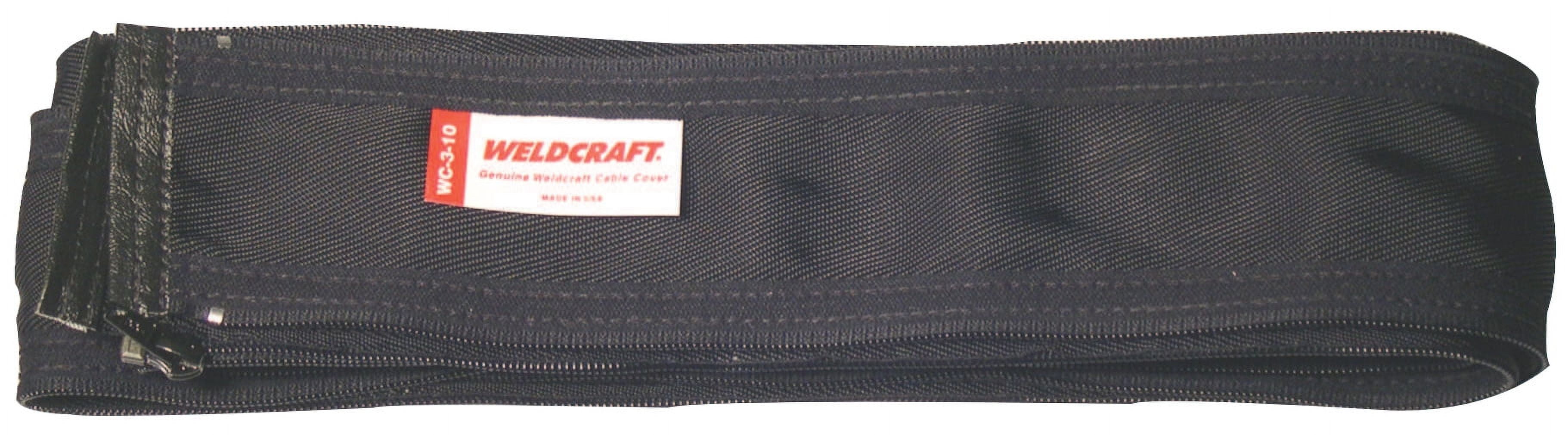 WeldCraft Cable Covers, Small, Woven Nylon; Zipper Woven, 22 ft ...