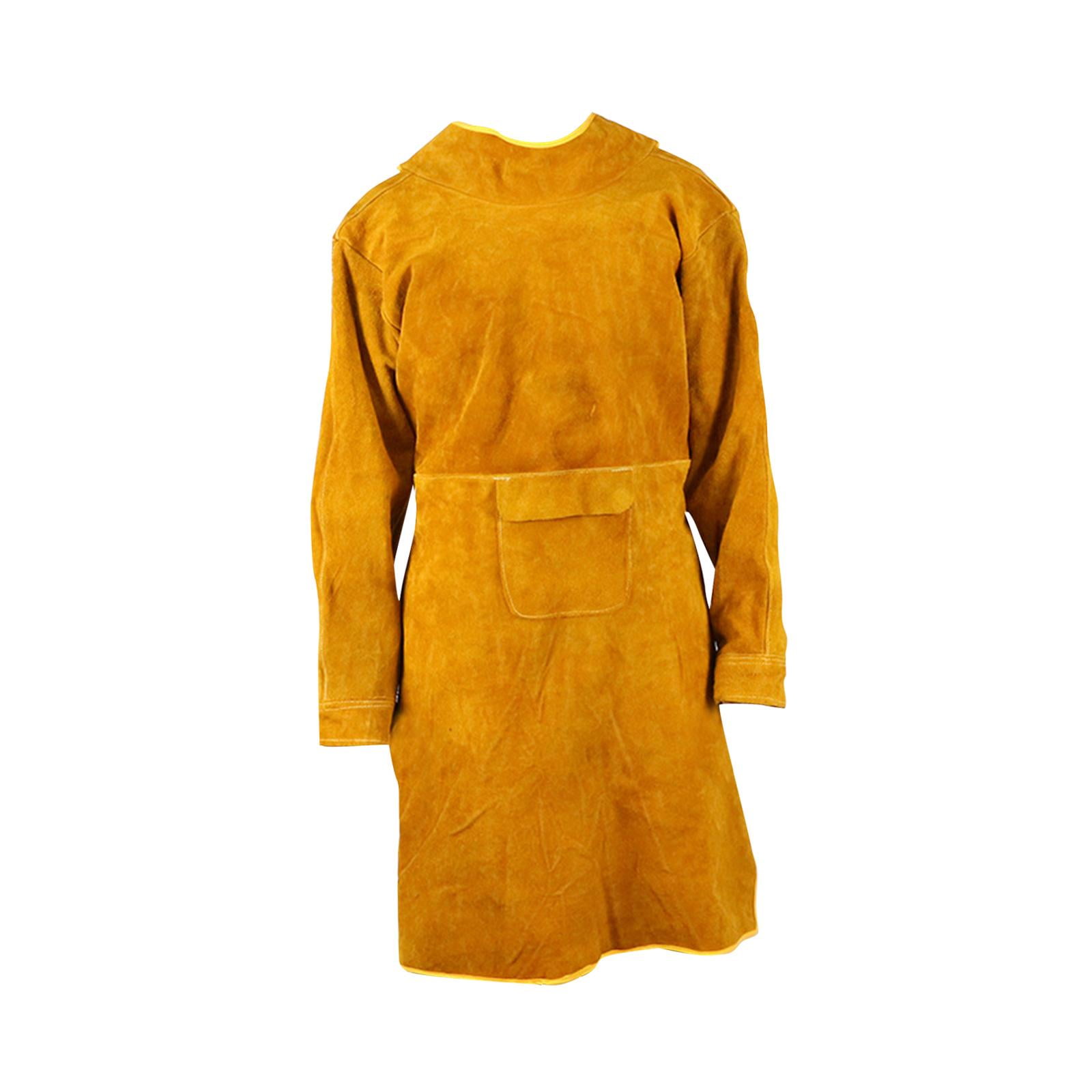 Welding Apron Heat Flame Resistant Work Apron Multipurpose Weld Coat ...