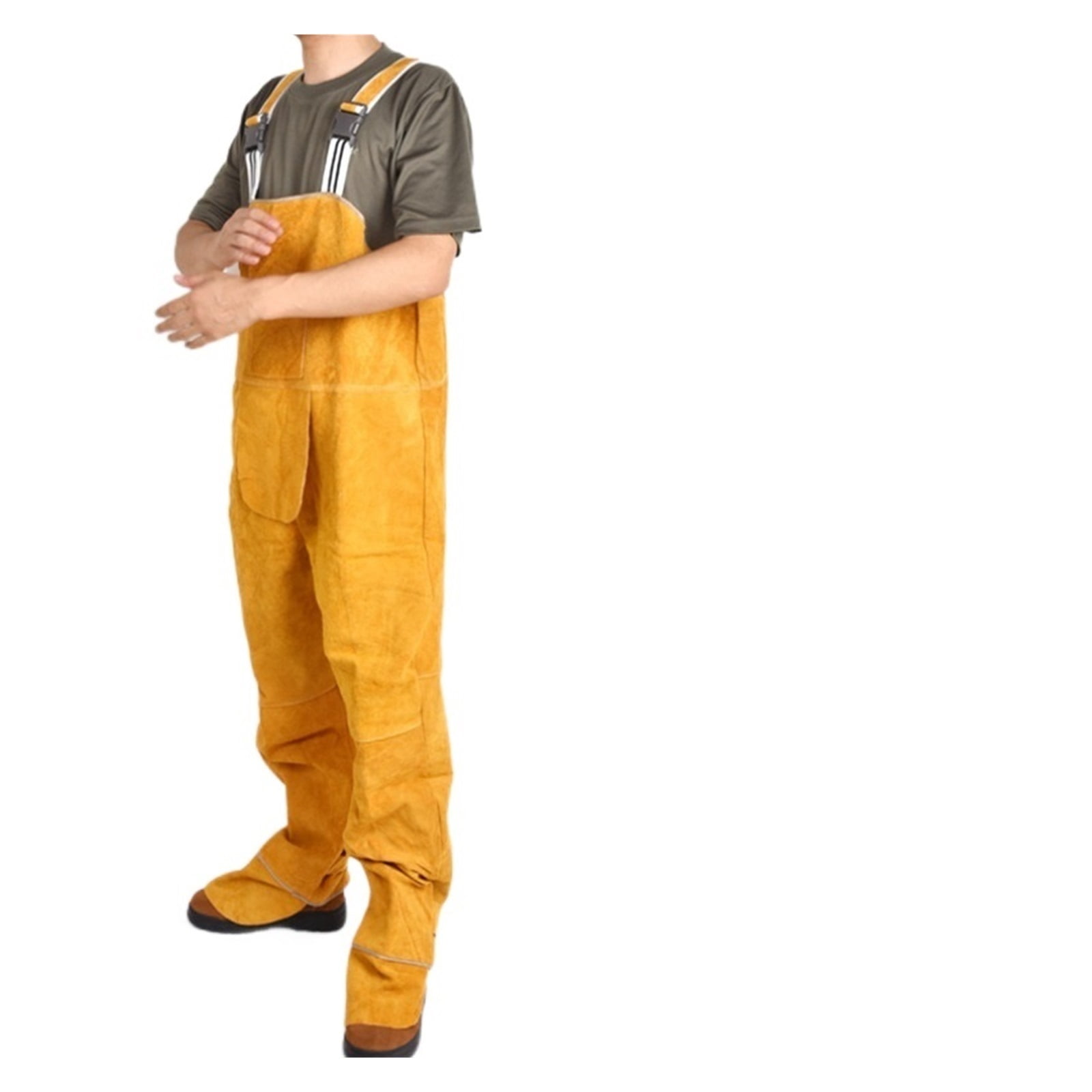 Welding Bib Overalls For Mens Wear-resistant Protection Clothing ...