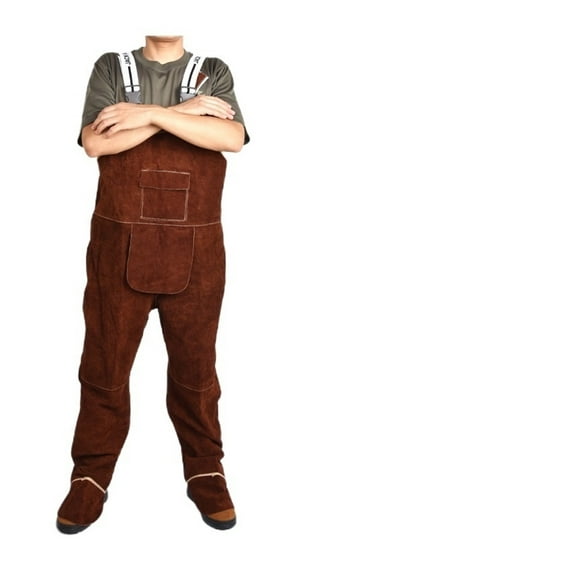 Welding Bib Overalls For Mens Wear-resistant Protection Clothing ...