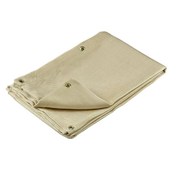 Welding Blanket 6' x 8' Fire Flame Retardant Fiberglass Safety Shield ...