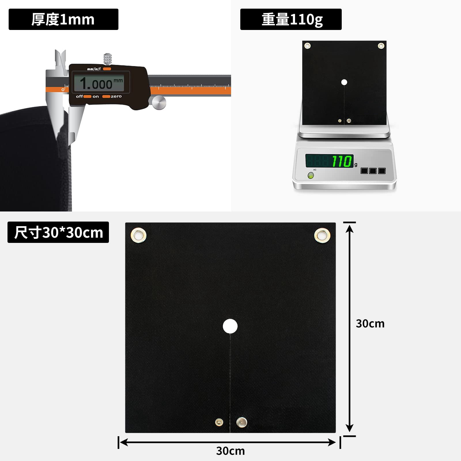 Welding Blanket Fireproof Mat Fiberglass Soldering Pad Flame Pad ...