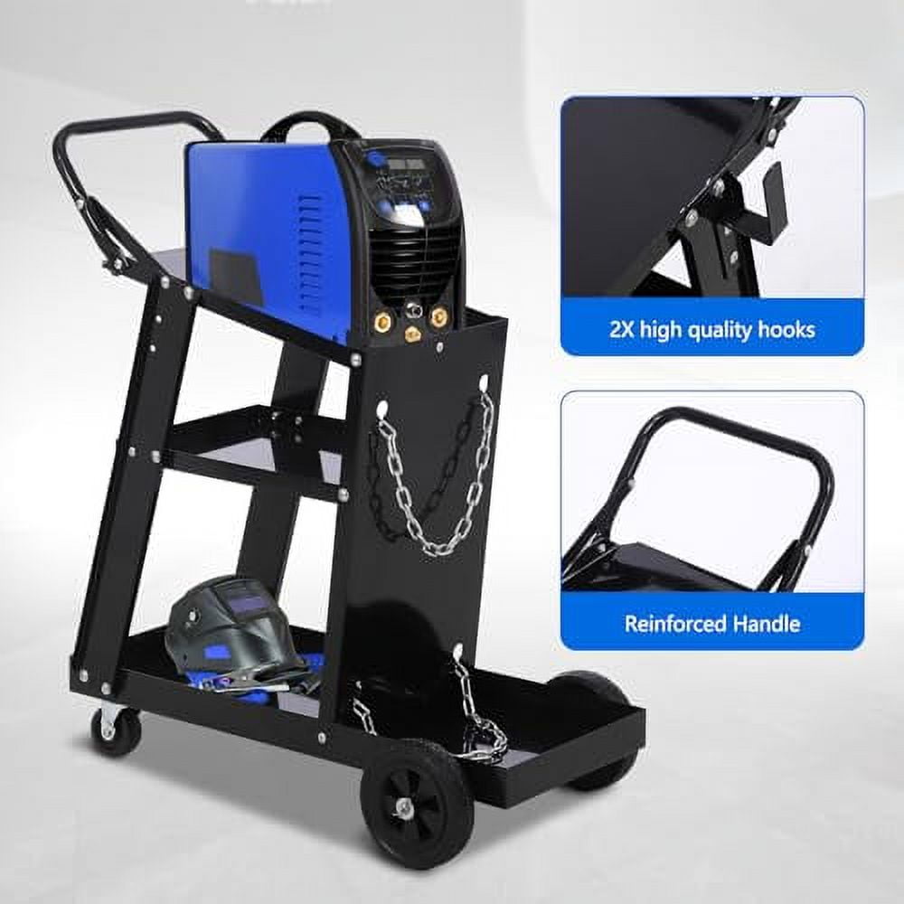 Welding Cart, 220 lbs Welder Cart , Welding Carts for TIG MIG Welder ...