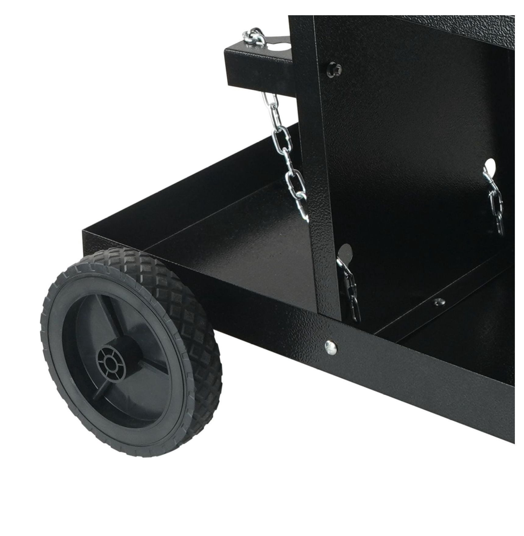 Welding Cart 3-Tier Heavy Duty, 400 Lbs Capacity, Swivel Wheels, Gas ...