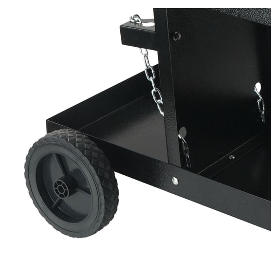 Welding Cart 3-Tier Heavy Duty, 400 Lbs Capacity, Swivel Wheels, Gas ...