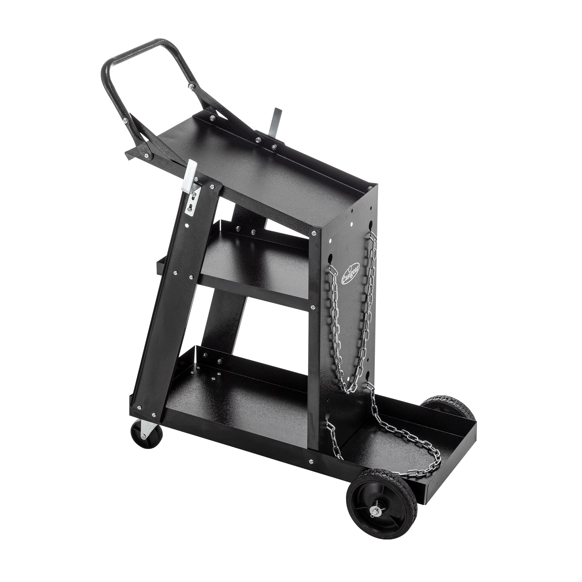 Welding Cart, 3-Tier Welder Cart Heavy Duty with 400Lbs Static Weight ...