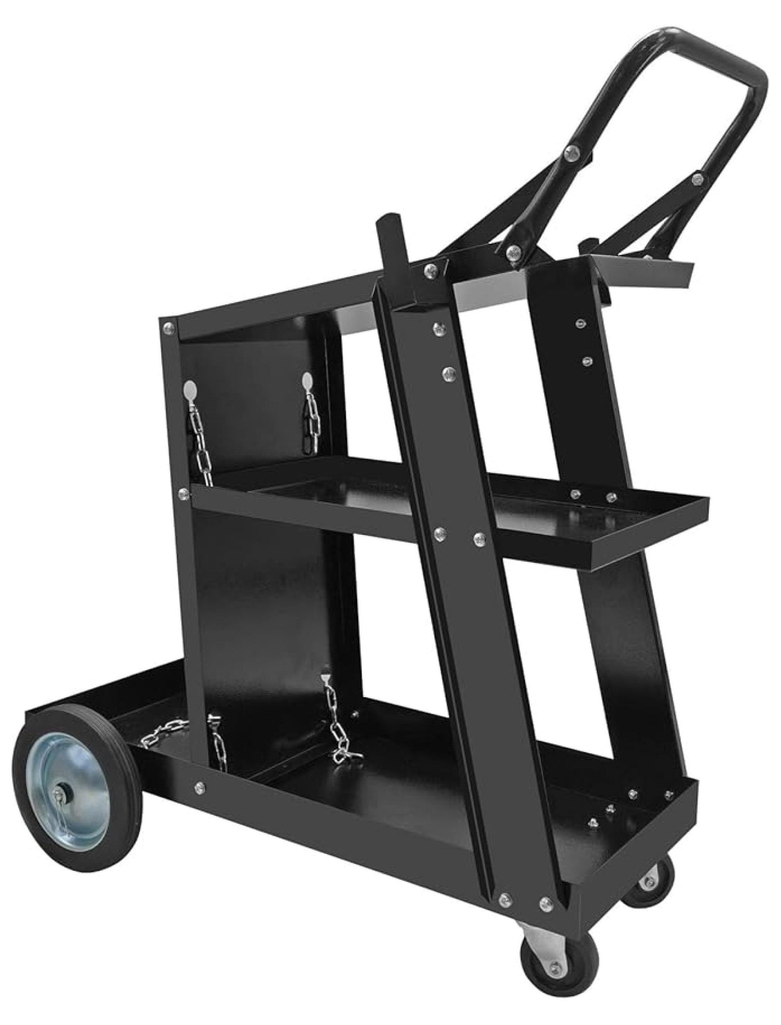 Welding Cart Heavy Duty for MIG/TIG Welder and Plasma Cutter,3 Layers ...
