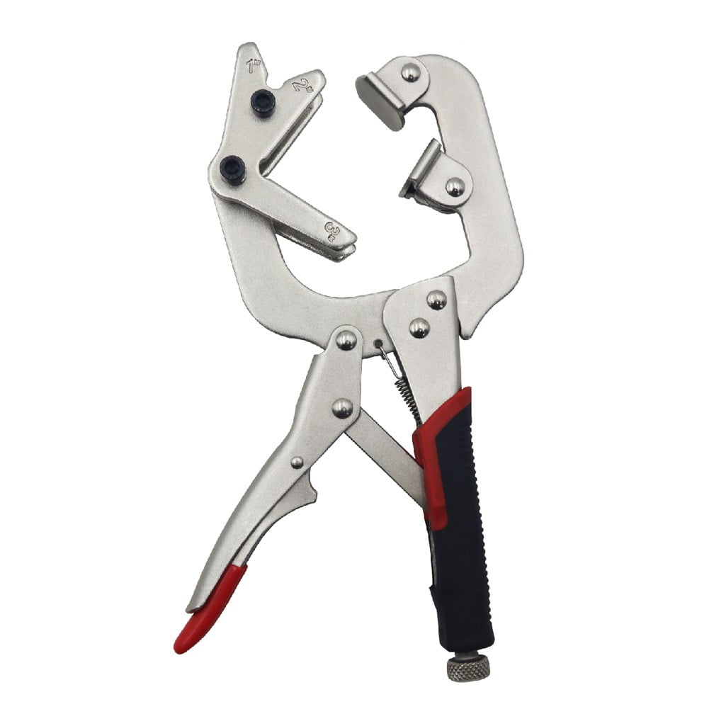 Welding Clamps, C Clamp Locking Pliers, 10 inch Adjustable Welding Pipe ...