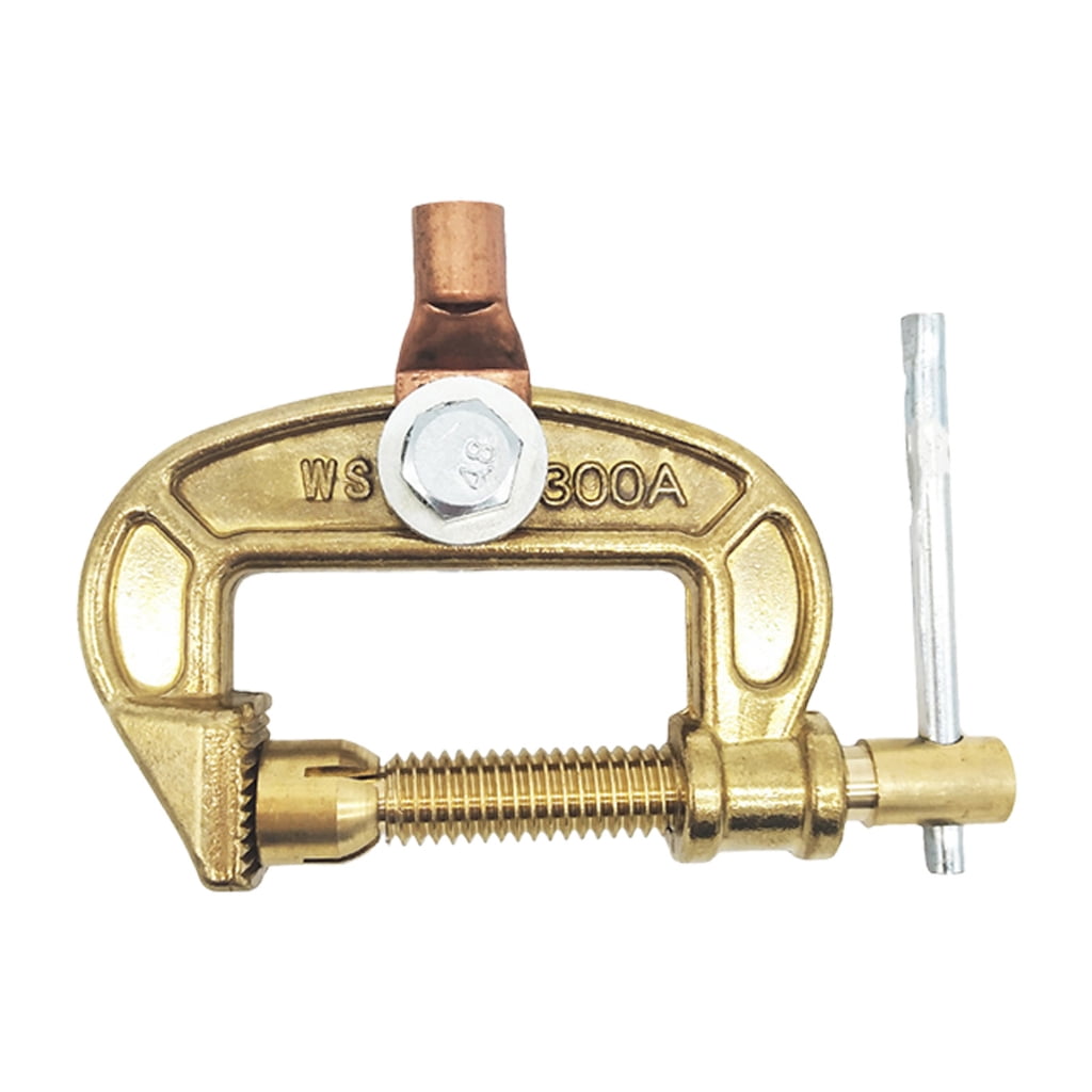 Welding Electrode Holder High Power Metal Grounding Work Clamp ...