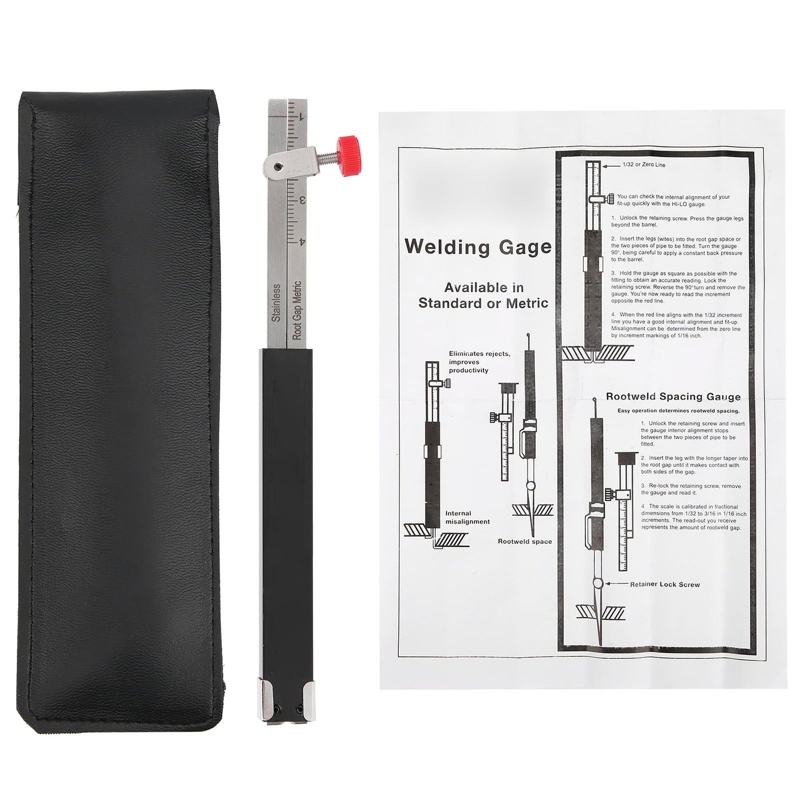 Welding Gauge Single Purpose Soldering Measuring Internal Inspection ...