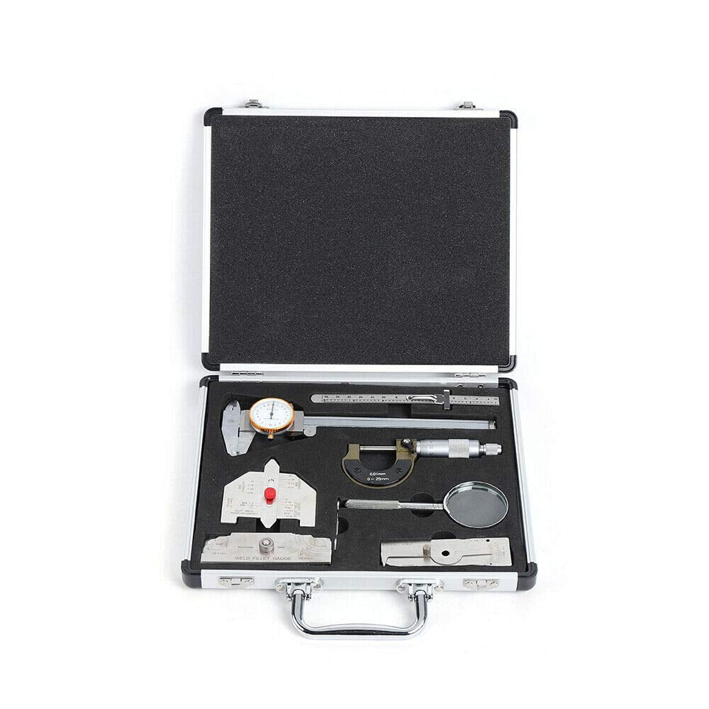Welding Gauge Tool Inspection Kit, Welding Measure Gauge Tool Set with ...