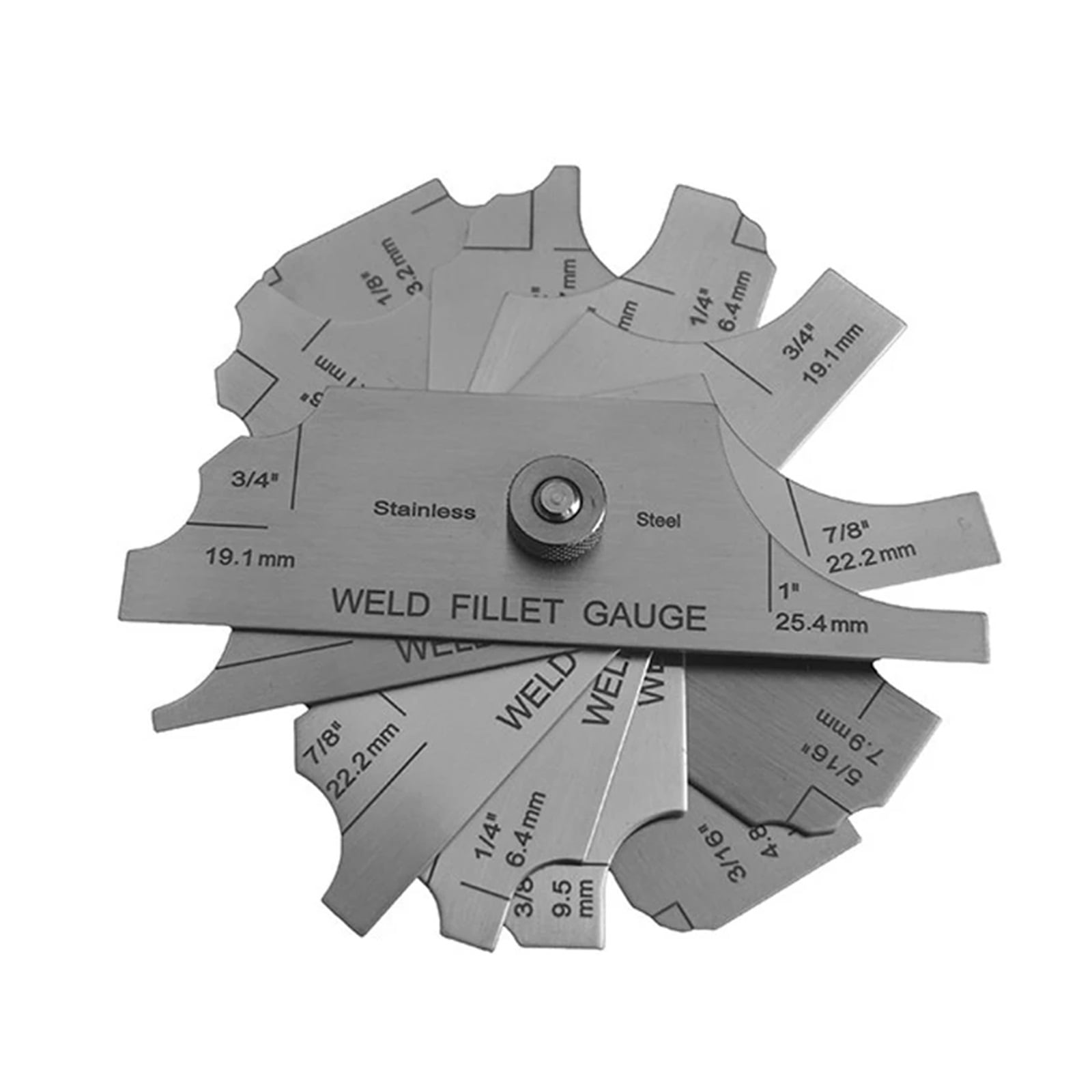 Welding Gauge Weld Inspection Gage Weld Seam Bead/Fillet/Crown Test ...