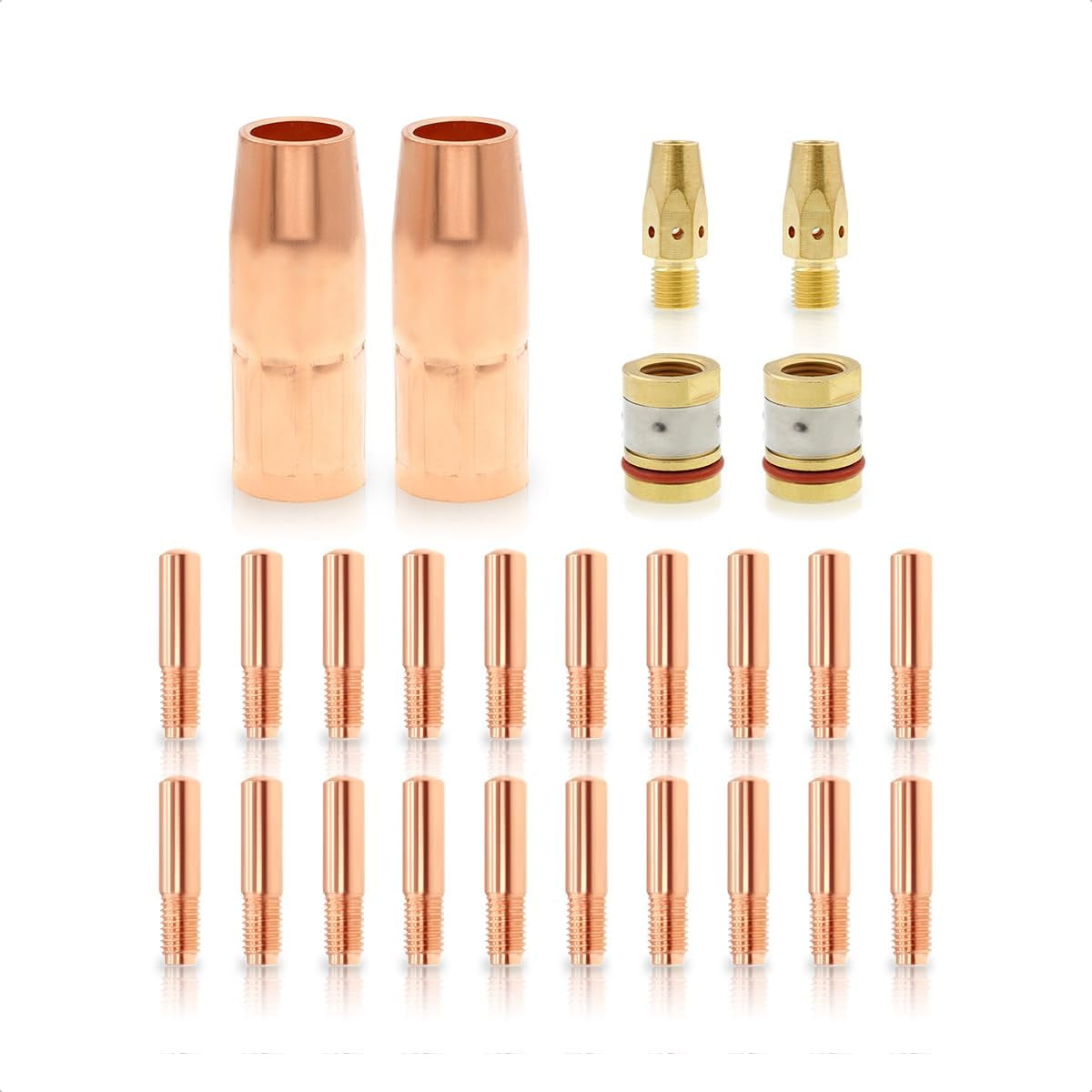 Welding Gun Accessory 000-068 0.035'' Contact Tip - Nozzle - Diffuser for Miller Millermatic M ...