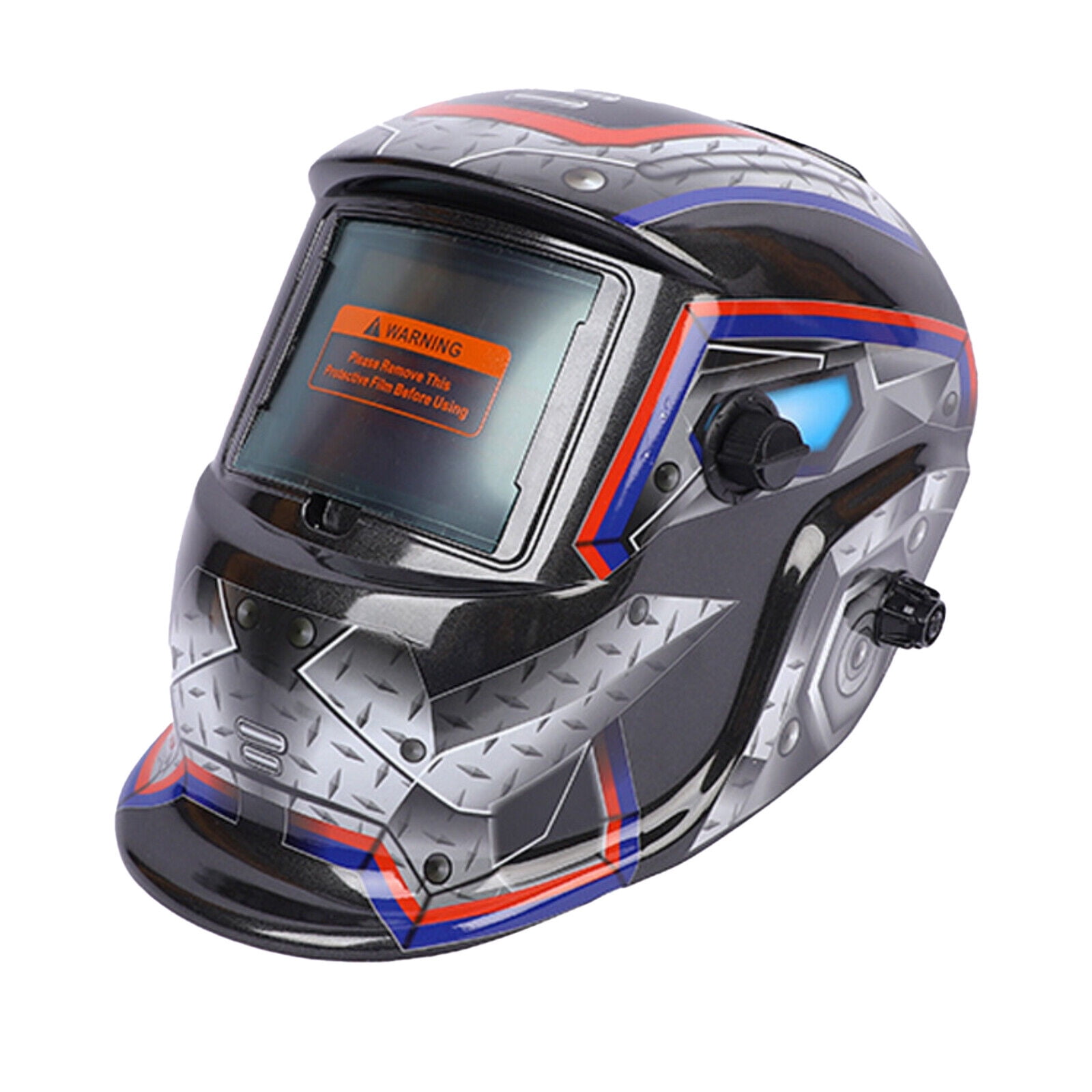 Welding Helmet Solar Powered Auto Darkening True Color Welding Helmets ...