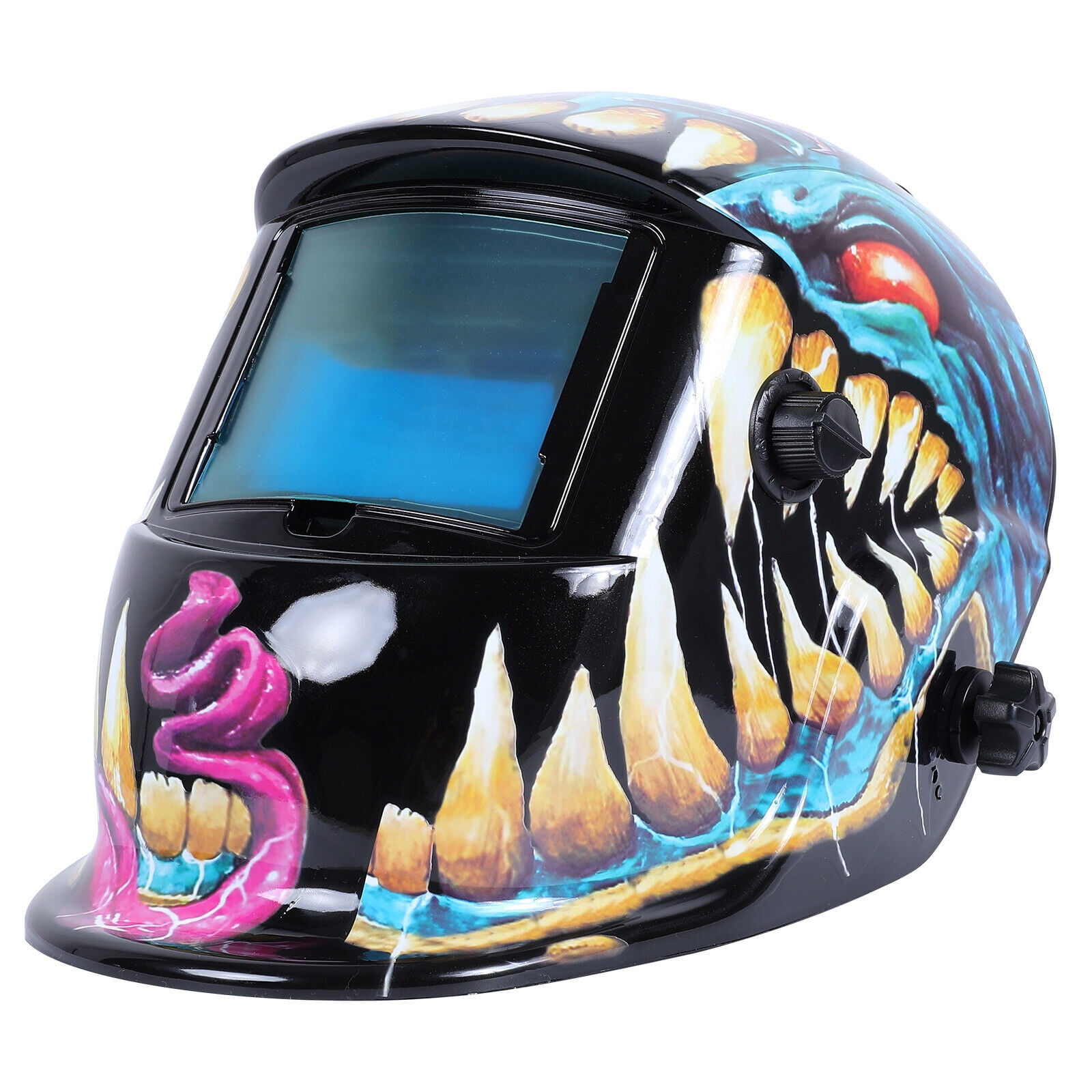 Welding Helmet Solar Powered Auto Darkening True Color Welding Helmets ...
