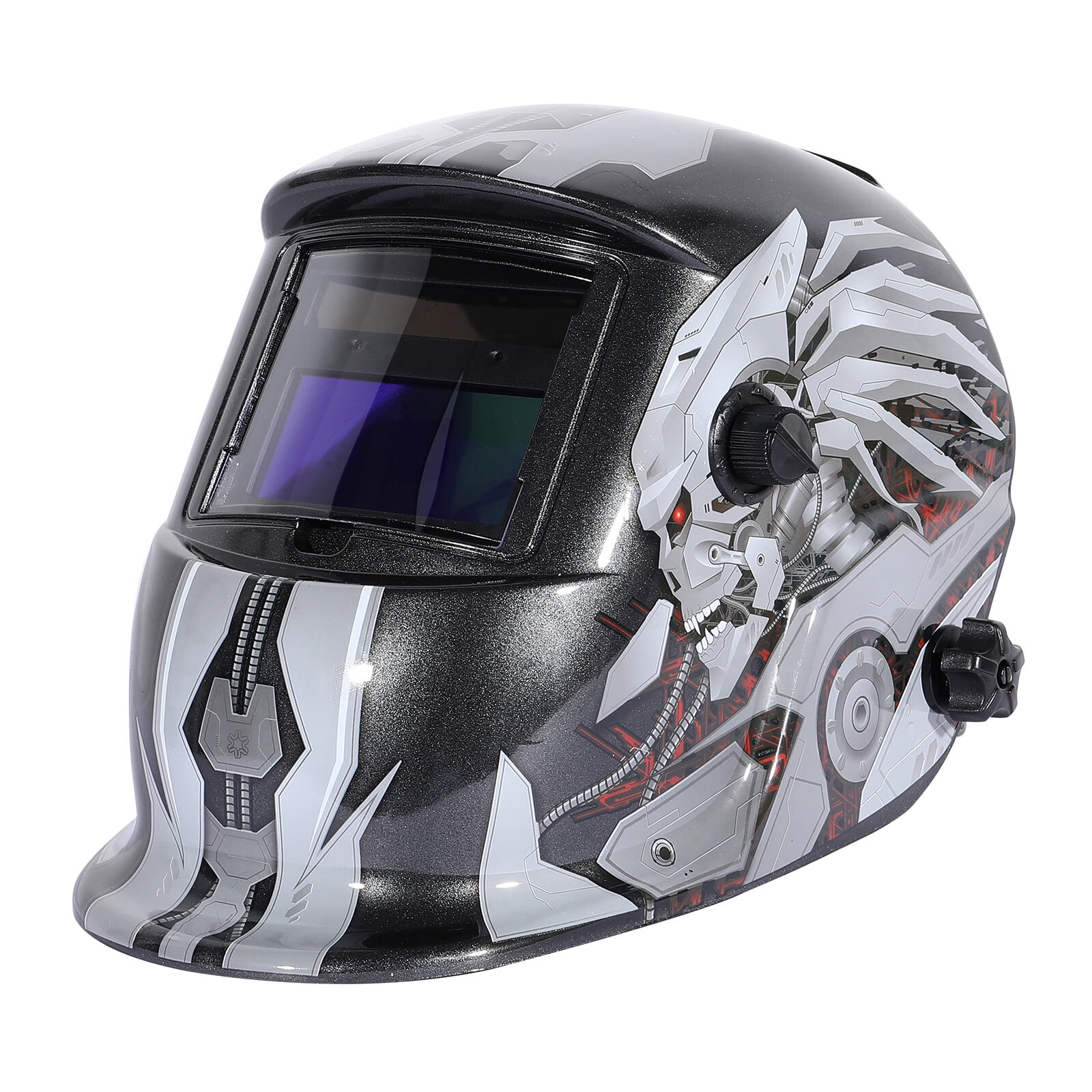 Welding Helmet Solar Powered Auto Darkening True Color Welding Helmets ...