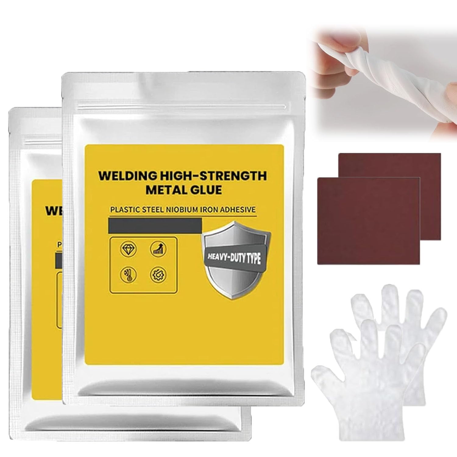 Welding High-Strength Metal Glue, Plastic Steel Niobium Iron Adhesive ...