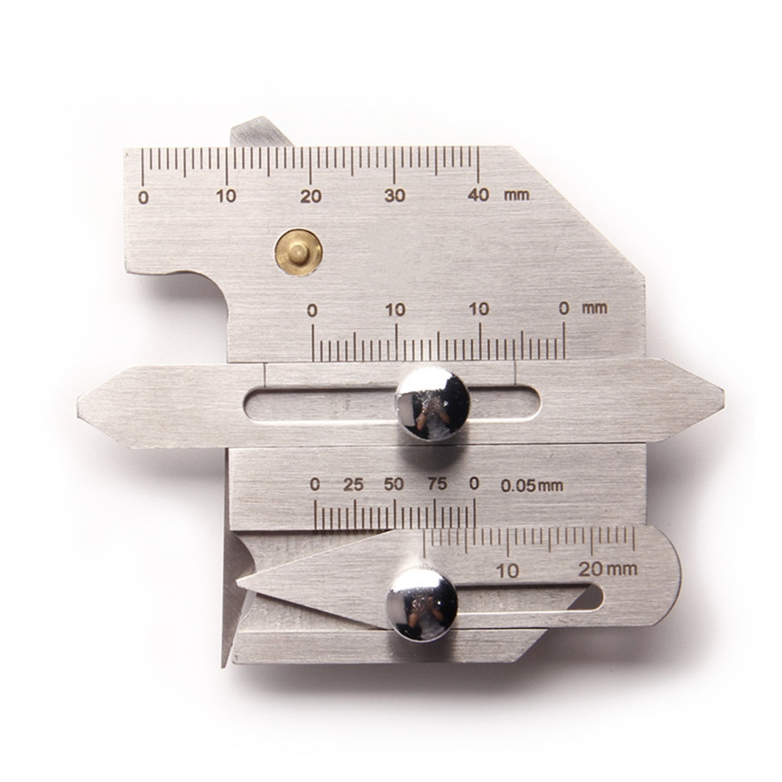 Welding Inspection Ruler HJC40 Gauge Weld Bead Height Welding Seam Gap ...