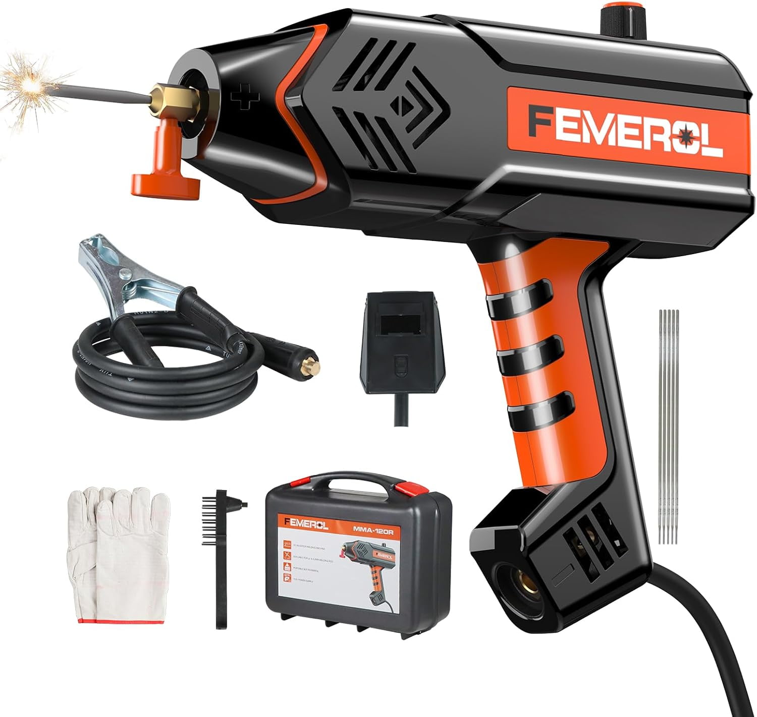 Welding Machine 110V,Handheld Welder, 120A Portable Stick Welder, Hand ...