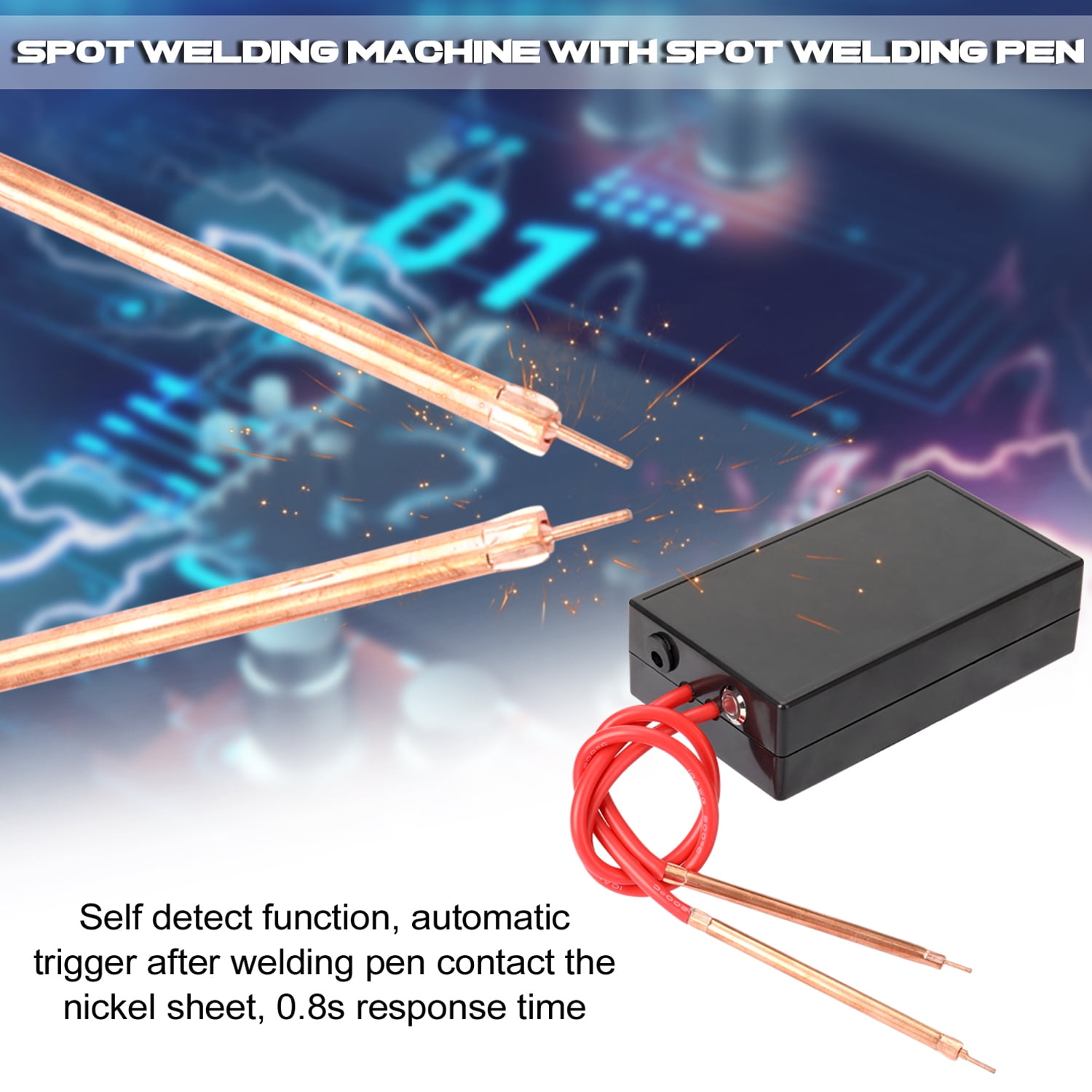 Welding Machine,6 Adjustable Portable 6 Adjustable Battery Battery ...