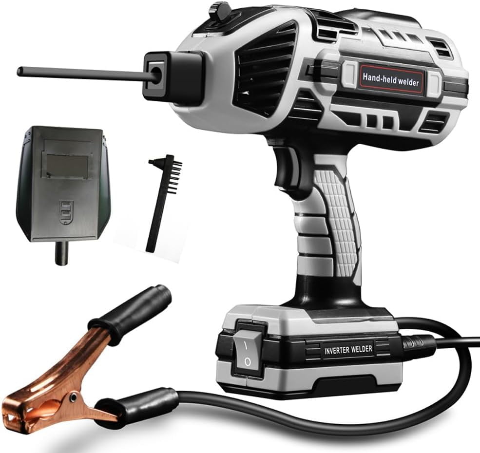 Welding Machine Portable Handheld ARC Welder Kit IGBT Digital Inverter ...