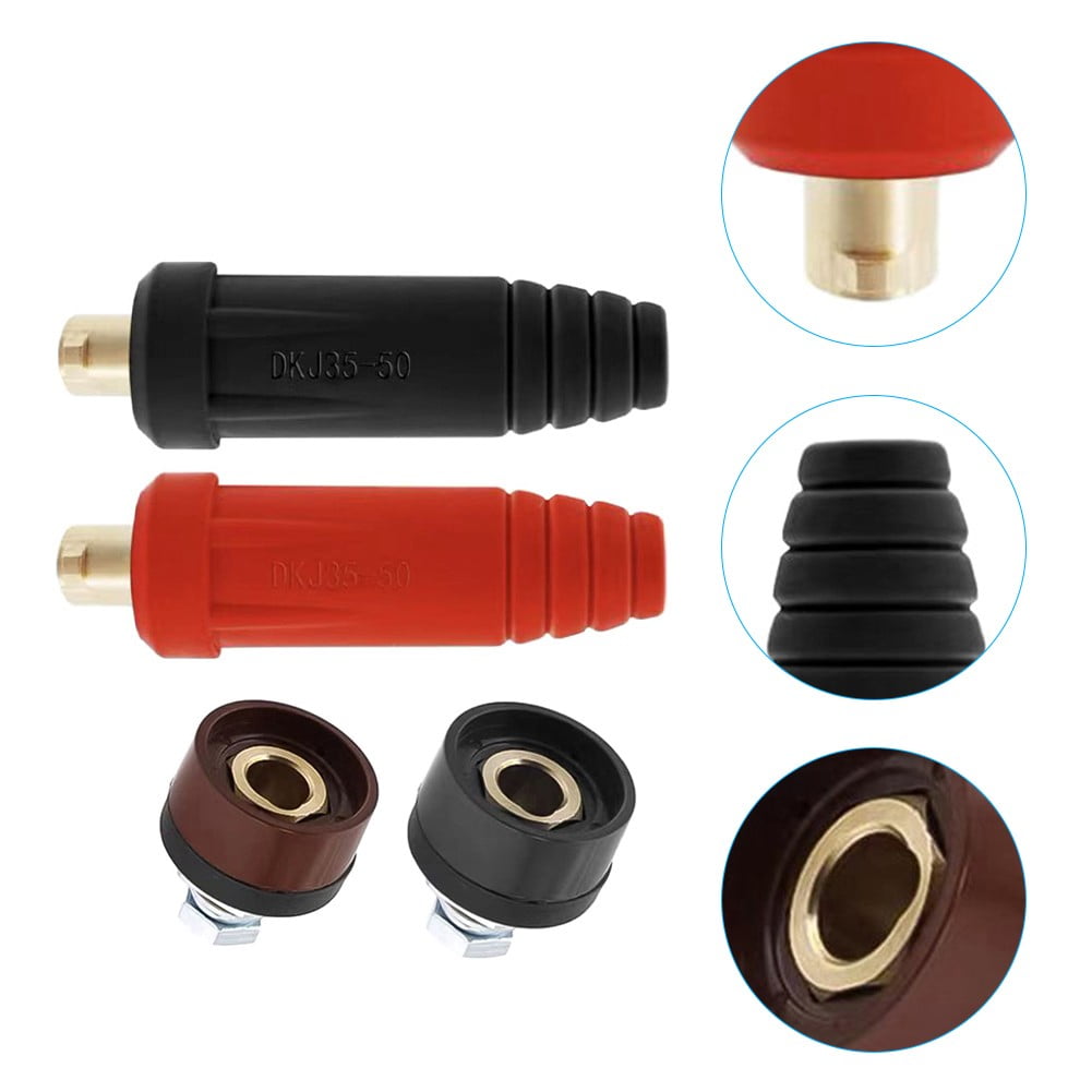 Welding Machine Quick Connector Handle Wire Socket Quick For Dkj35-50 C ...
