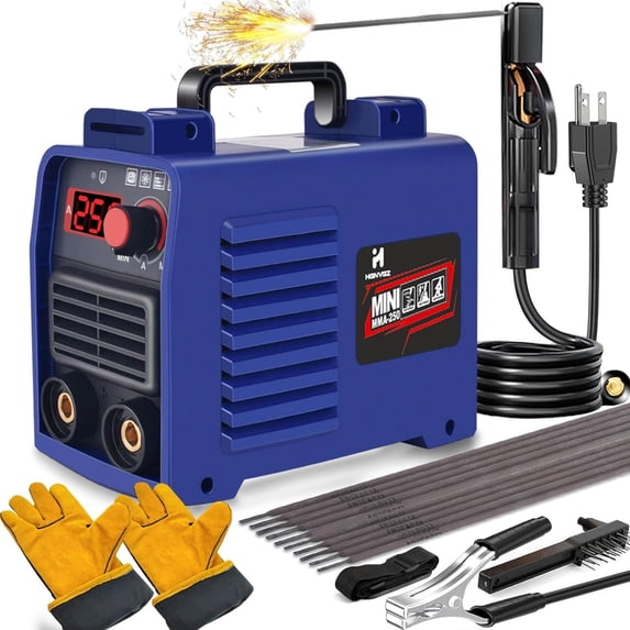 Welding Machine, Upgraded MMA-250A 110V Welder Machine,Portable Stick ...