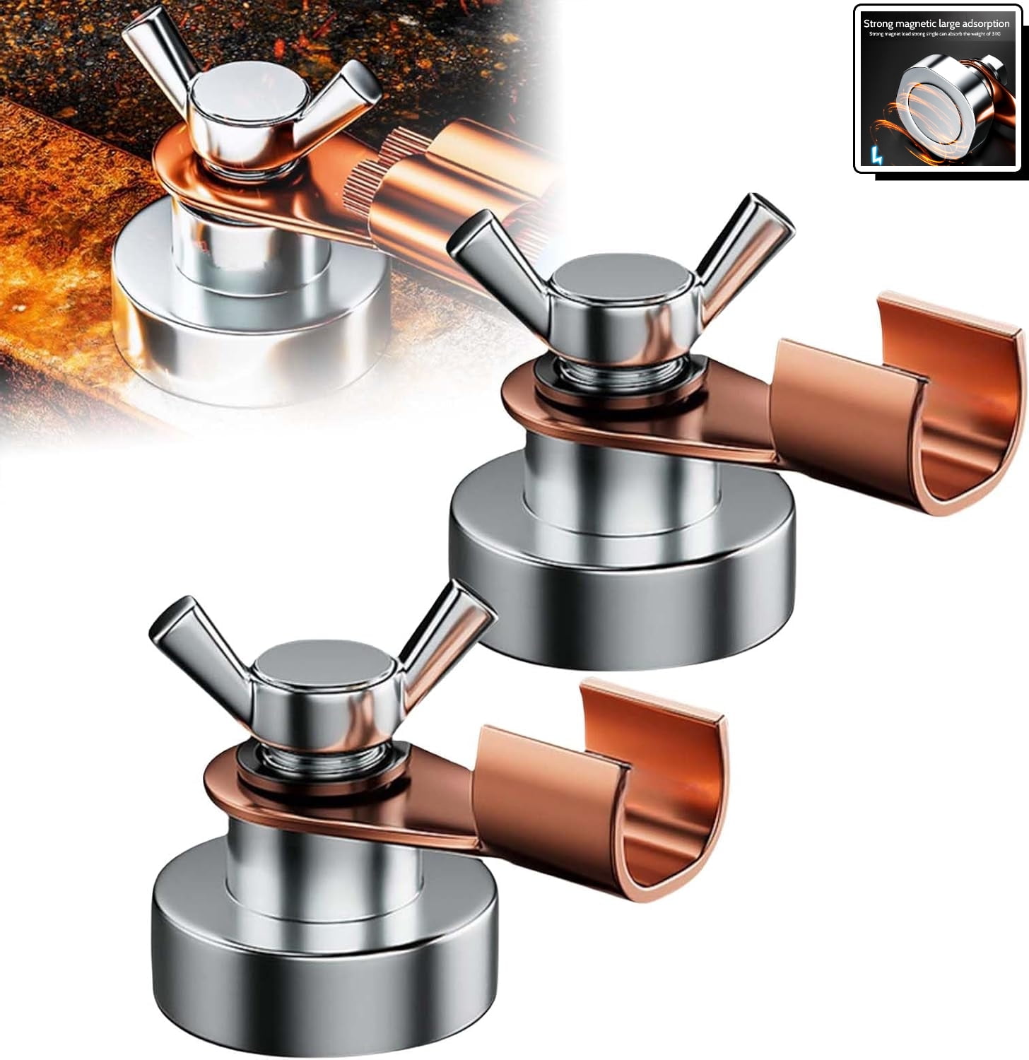 Welding Magnetic Grounding Clamp, 2025 New Magnetic Welding Ground ...