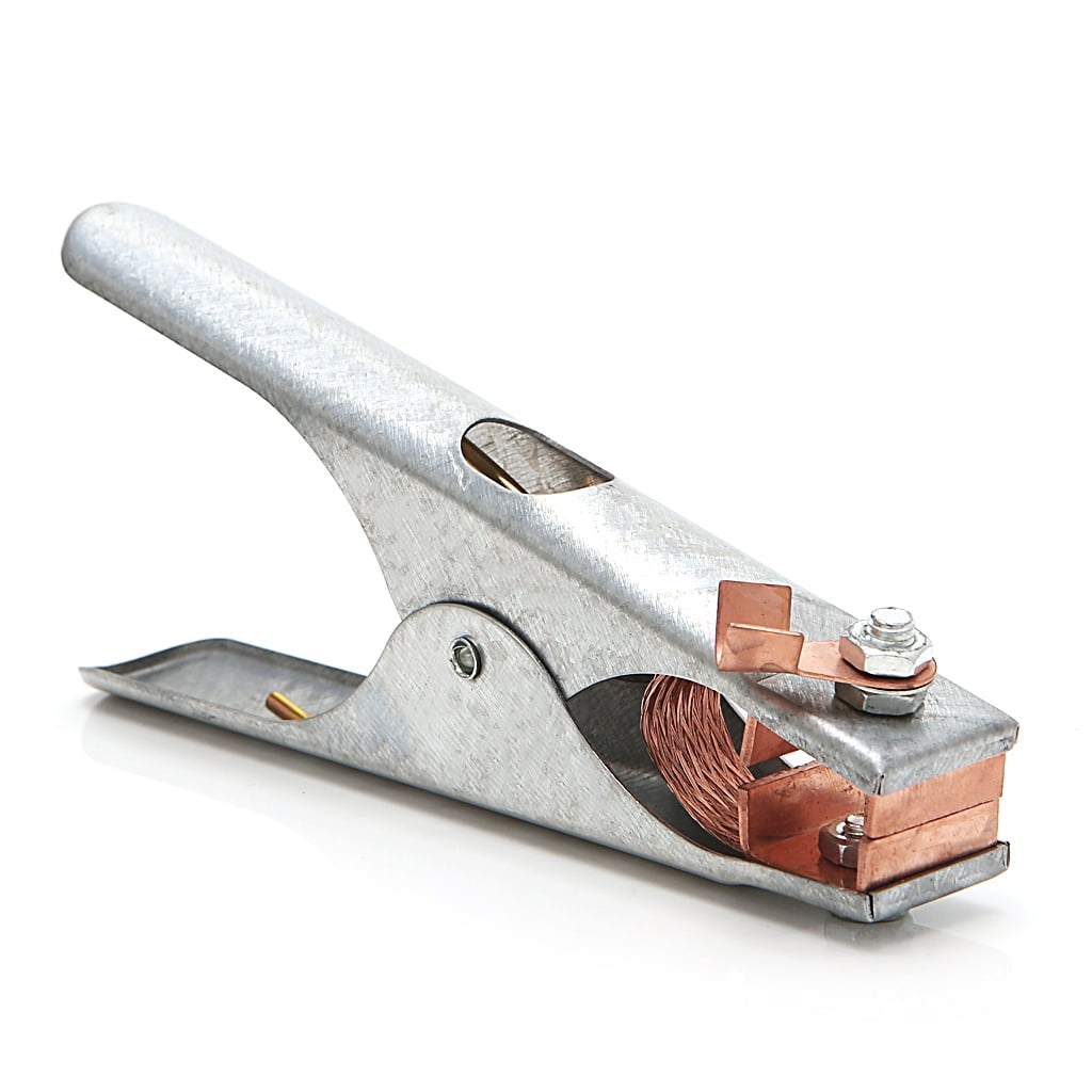 Welding Manual Welder Earth Ground Cable Copper Grip Clip Clamp 300A ...