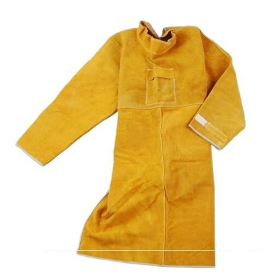 Welding Protective Clothing Leather Overalls Fire-Retardant Anti-Fire ...