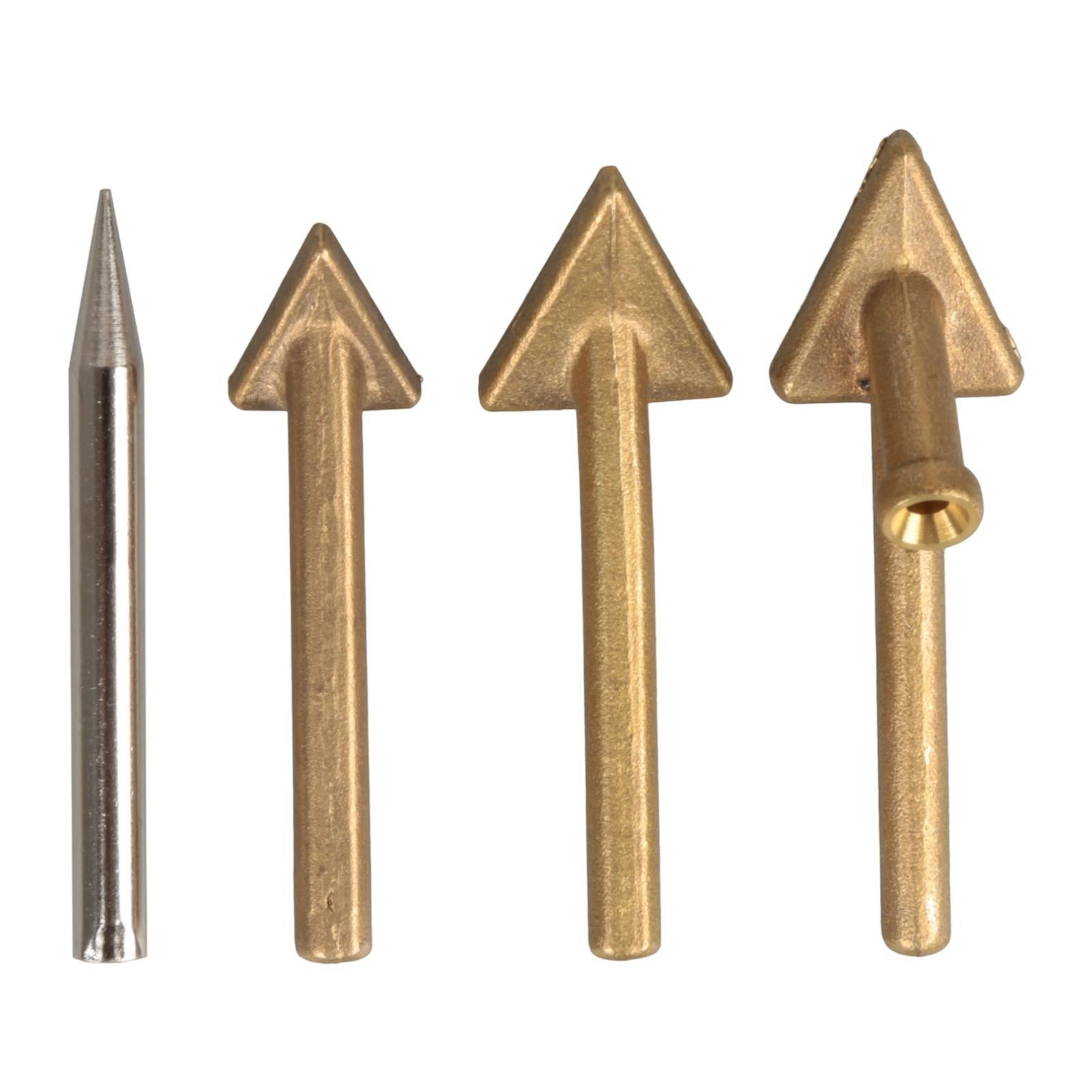 Welding Replacement Tips Soldering Iron Tips Triangular Copper Head for ...
