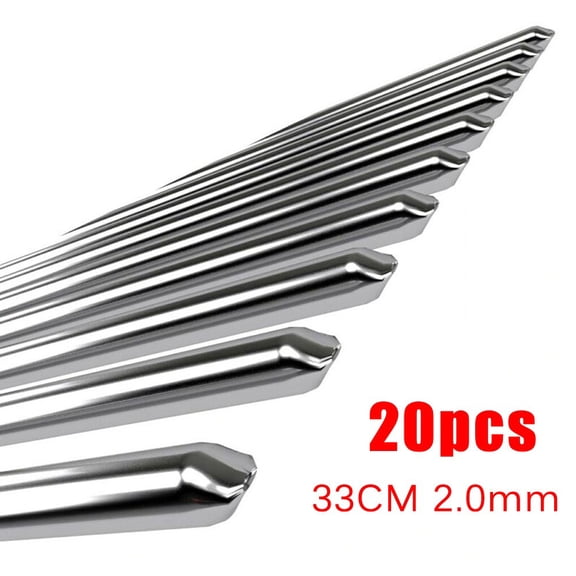 50Pcs Easy Melt Welding Rods Low Temperature Aluminum Wire Brazing 1 ...