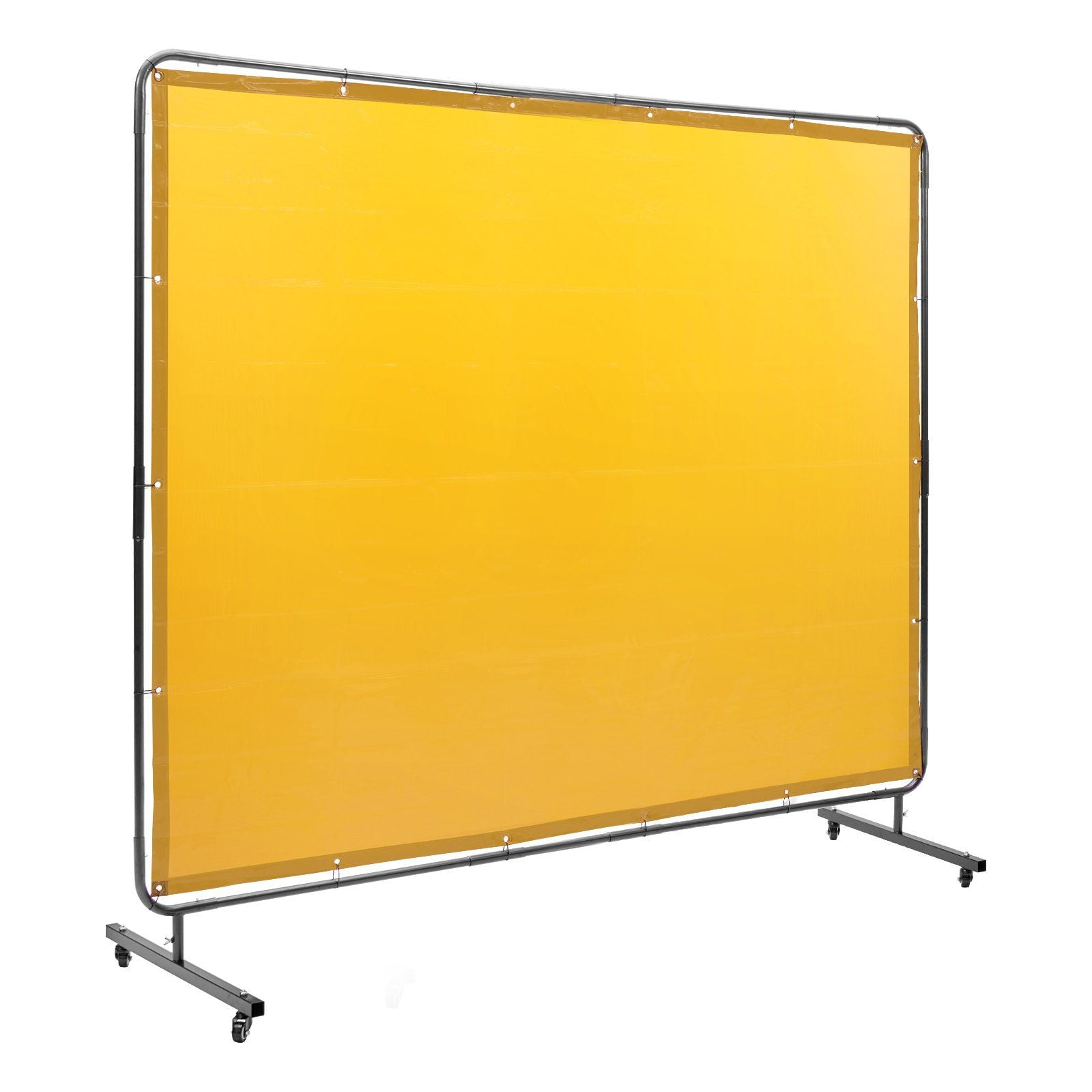 Welding Screen with Frame, 6' x 8' Welding Curtain Screen, Flame ...