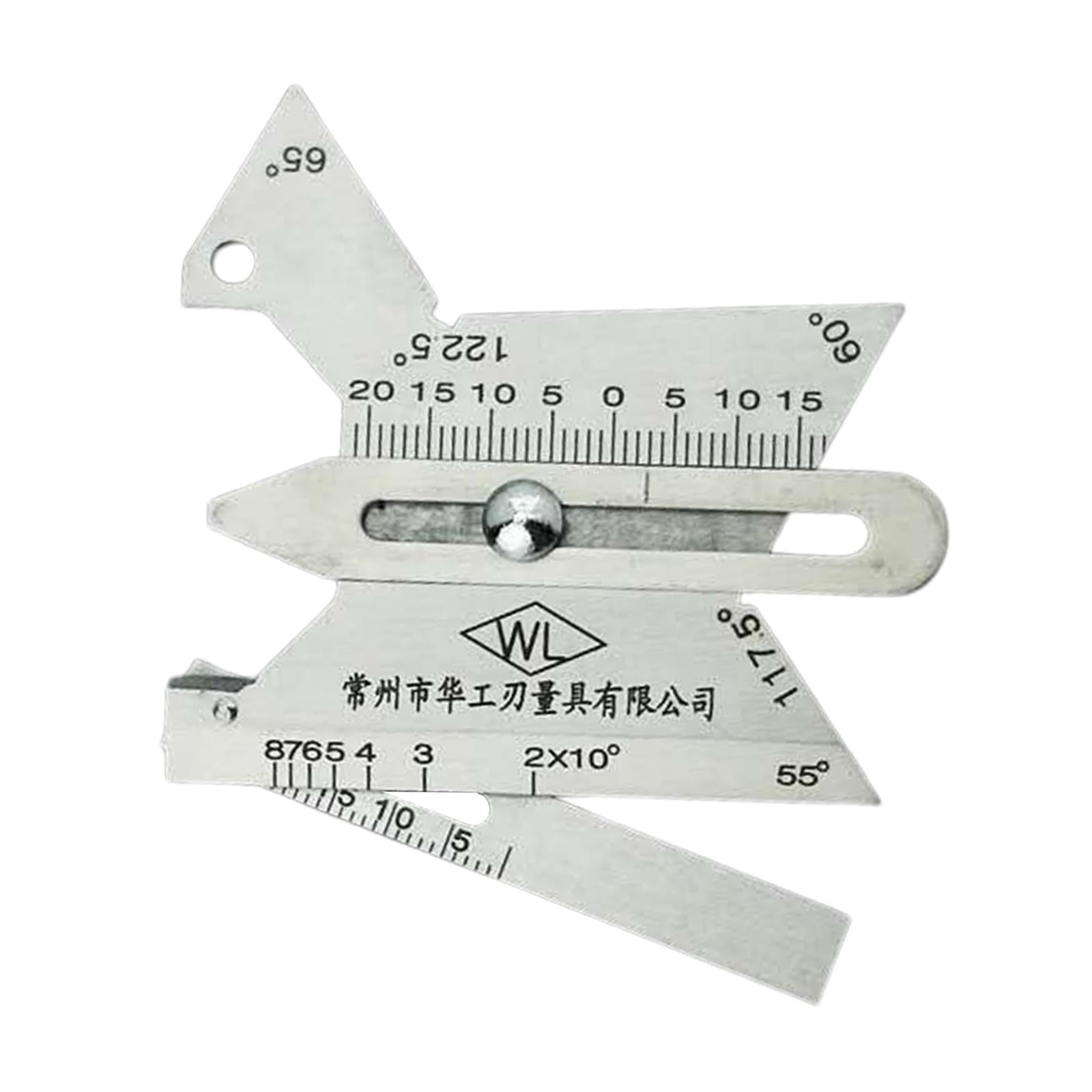 Welding Seam / Stainless Steel Bevel Angle Tool/ Ruler/ Weld Measure ...