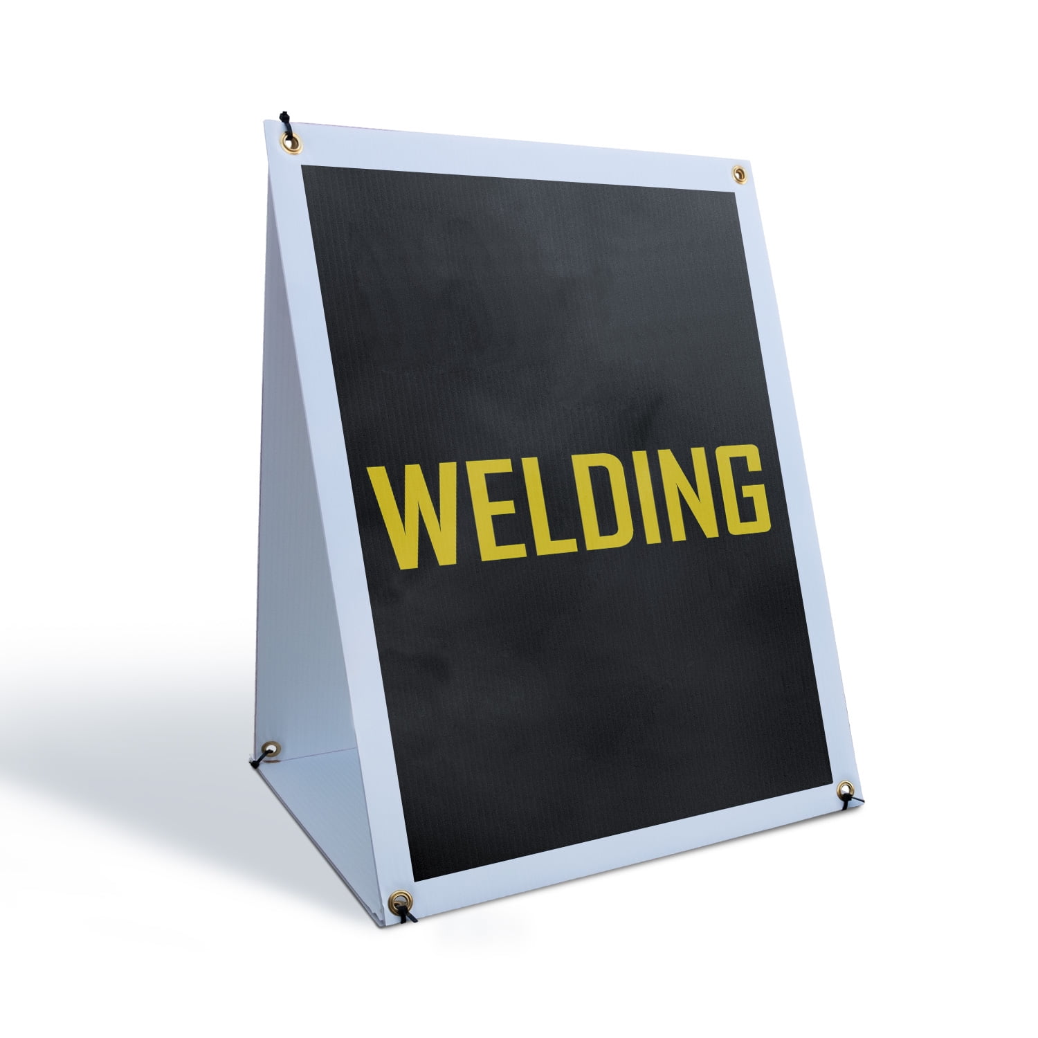 Welding Sidewalk Sign 24 Inch x 36 Inch A-Frame Images On Both Sides ...