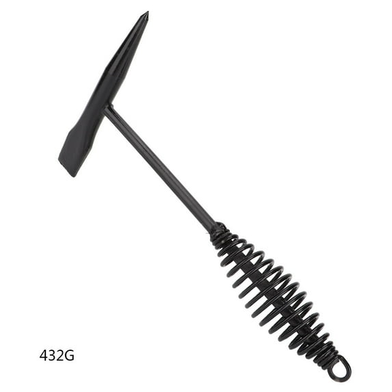 Welding Slag Remover Hammer, Impact Embroidery Tool with Solid Steel ...