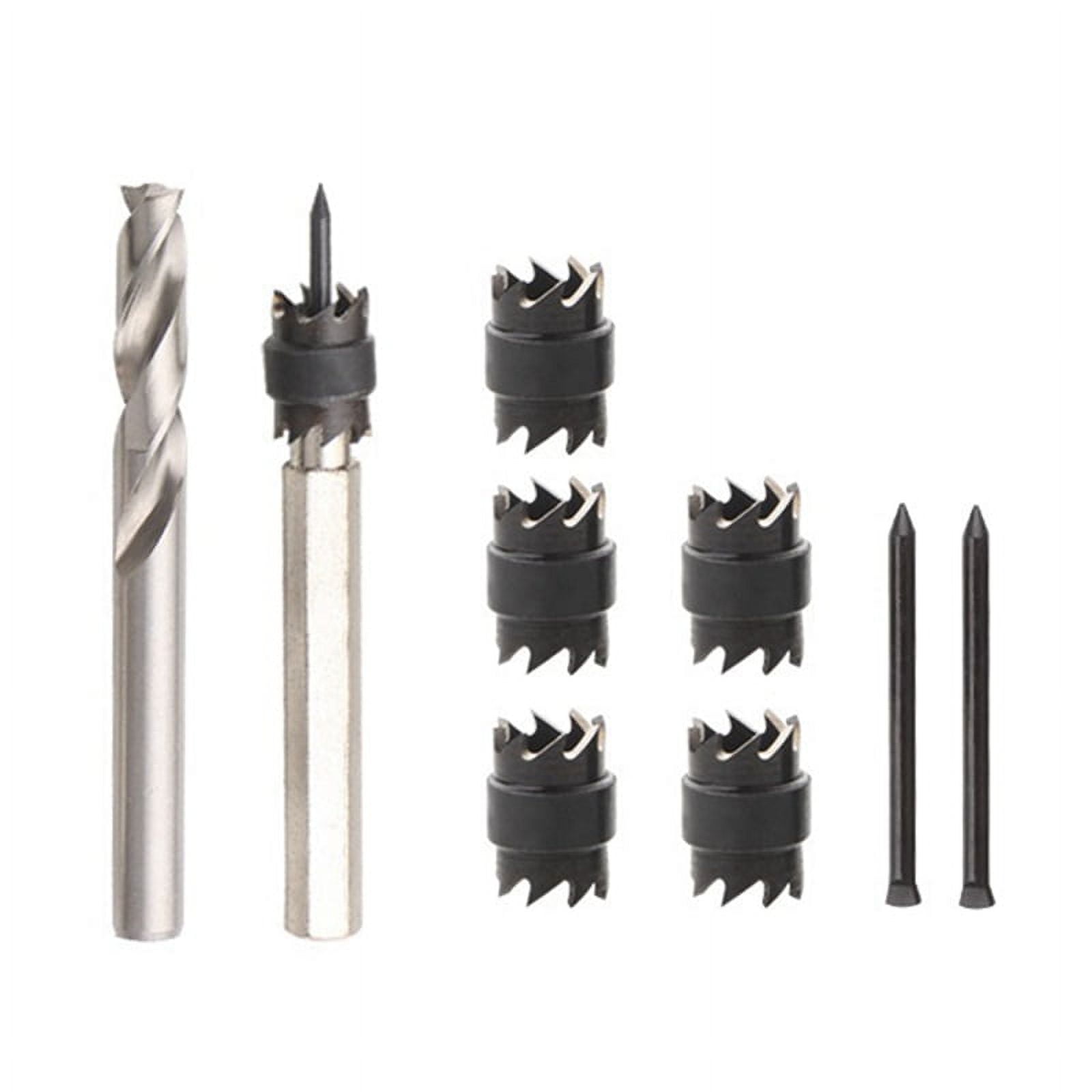 Welding Spot Removal Drill 9-Piece Set of High-Speed Steel Spot Welding ...