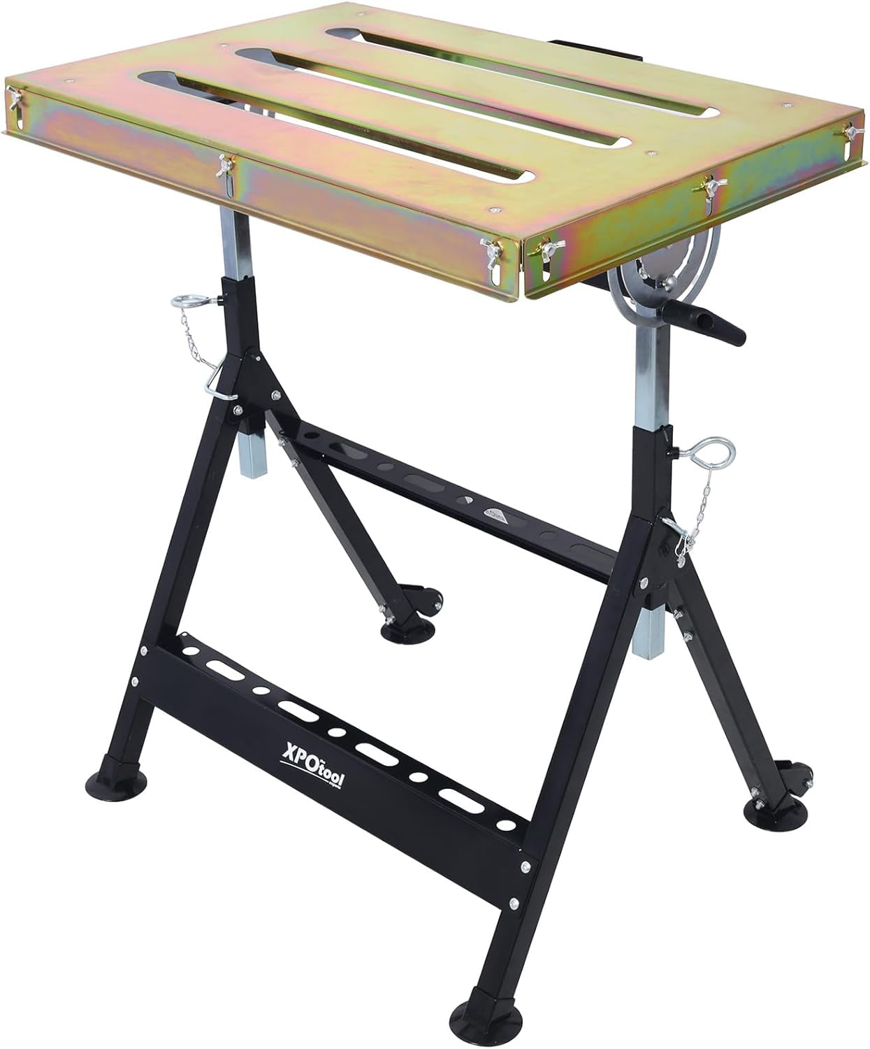 Welding Table 30"x20", Adjustable Welding Table with Wheels, Portable ...