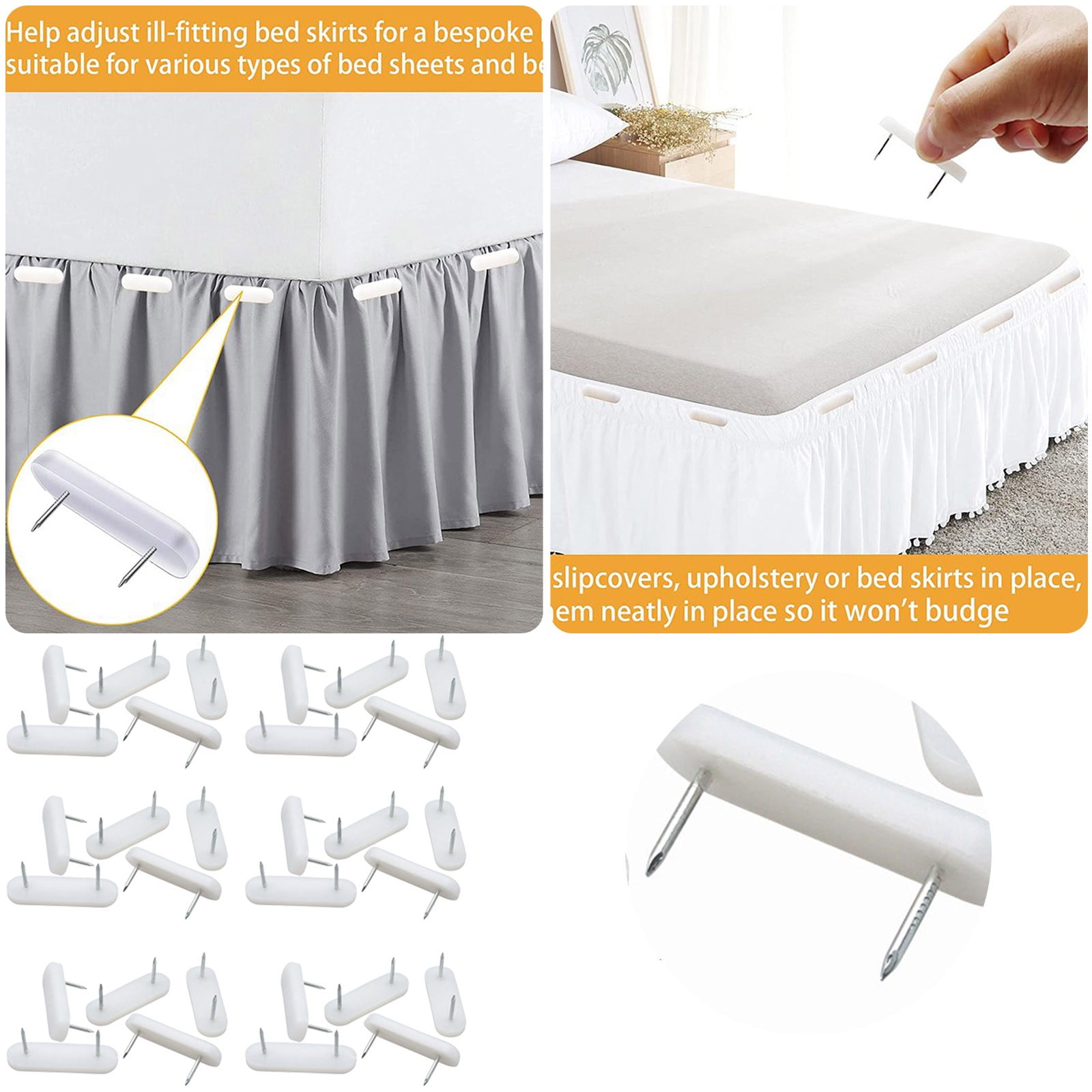 Welding Table Stops Digital Measure White Nylon Double Nail Furniture ...